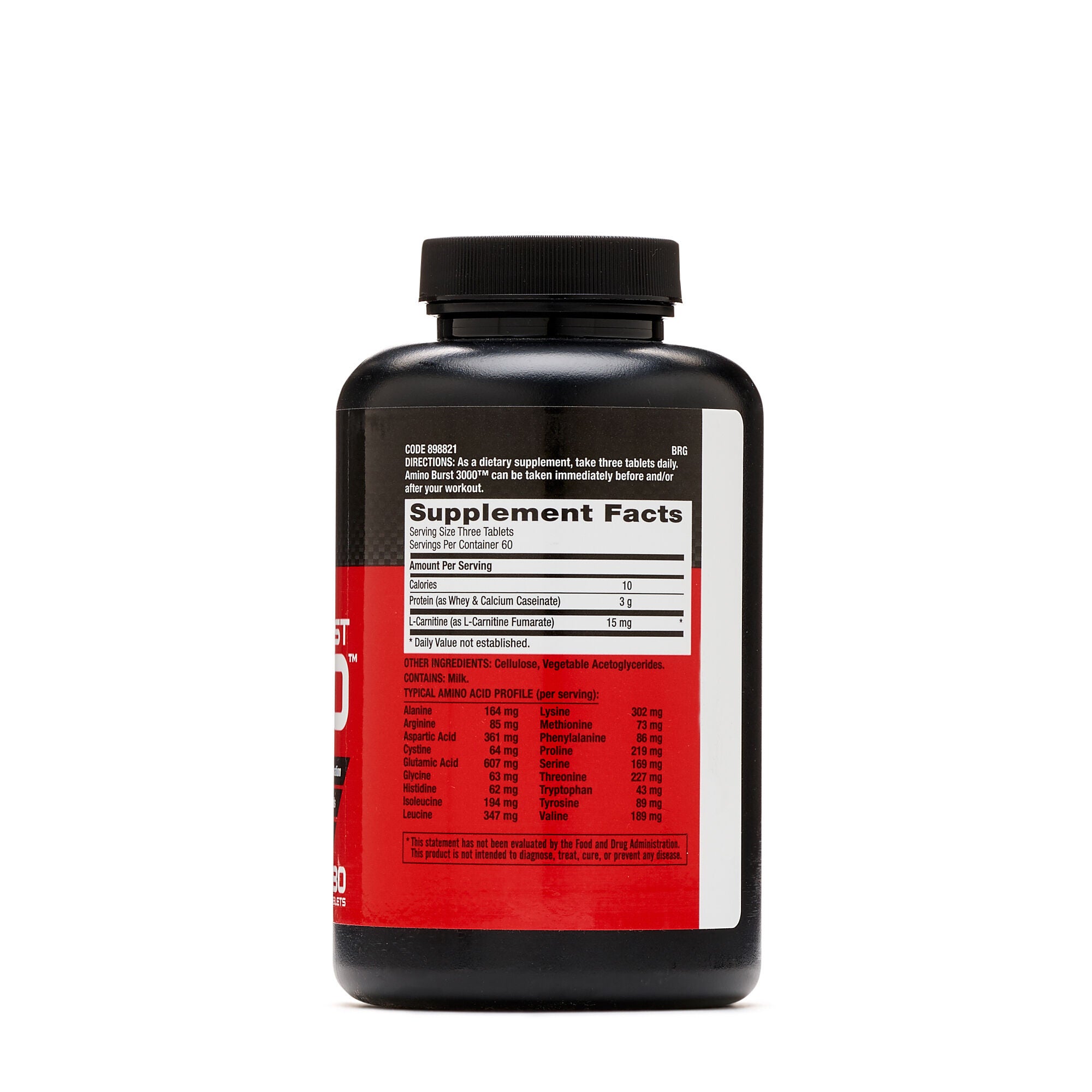 Gnc Pro Performance Amino Burst 3000 180 Tablets