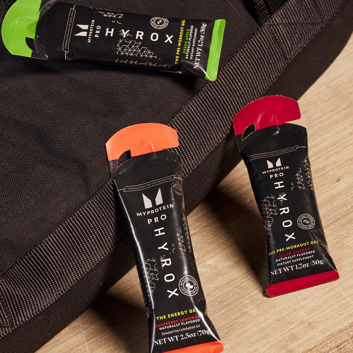 Myprotein - Hyrox: The Pre-Workout Gel - Sour Cherry (12 Satchets) | GNC