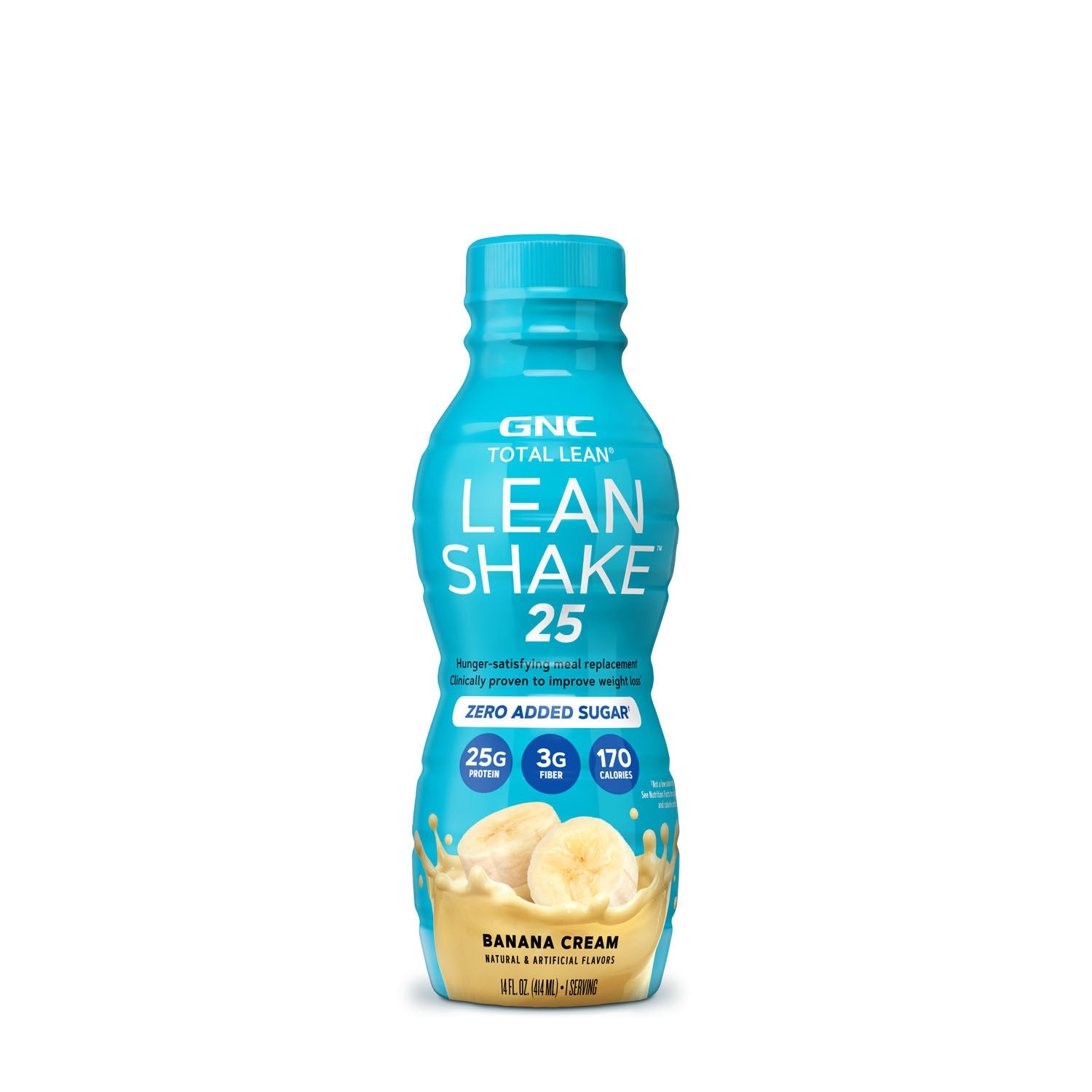 Lean Shake™ 25 - Banana Cream - 14oz. (12 Bottles) Banana Cream | GNC