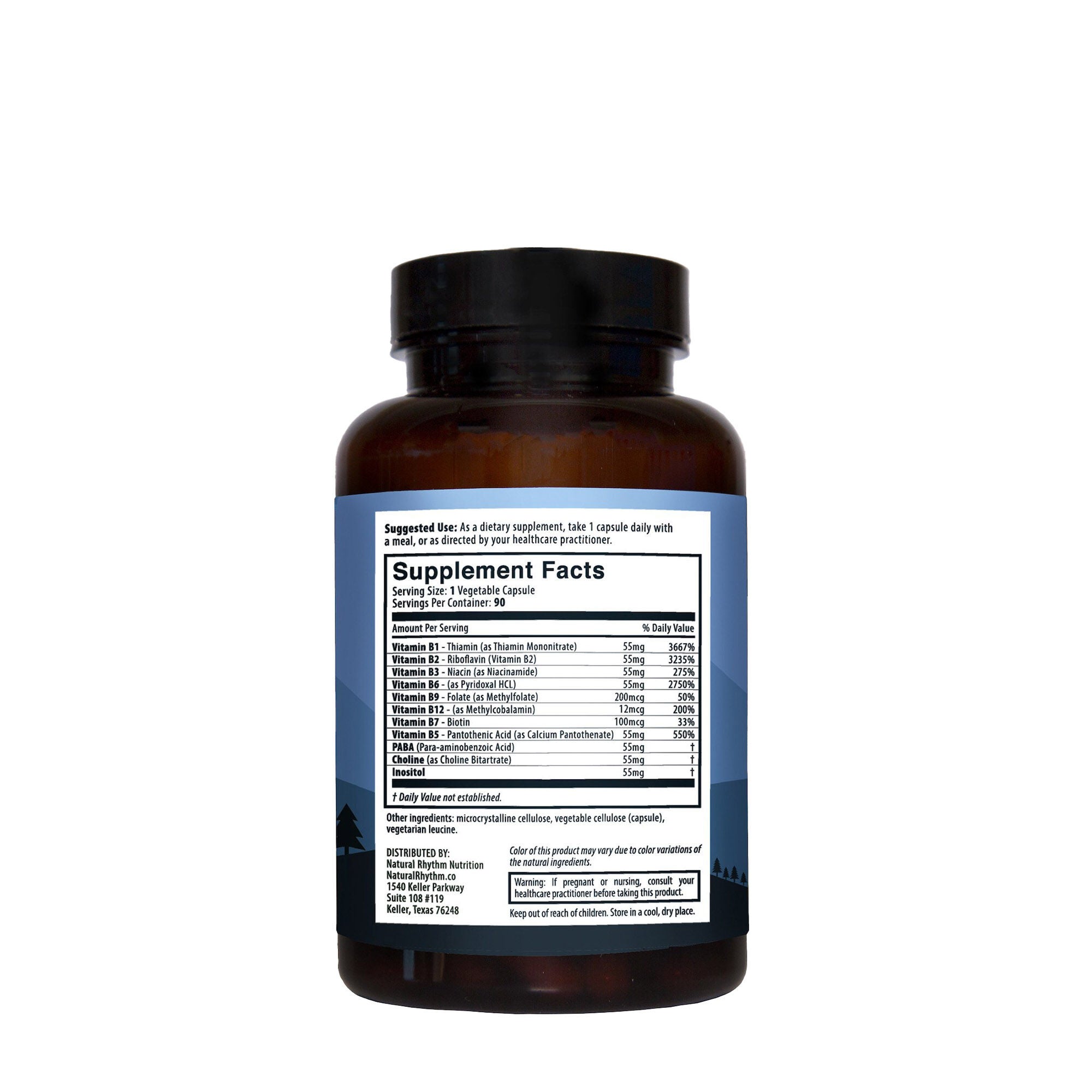 Natural Rhythm B-CALMplex™ - 90 Capsules | GNC