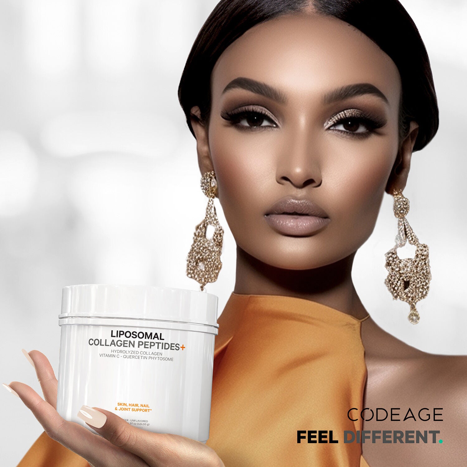 Codeage - Liposomal Collagen Peptides - Unflavored - 14.97 oz. (30 Servings) | GNC