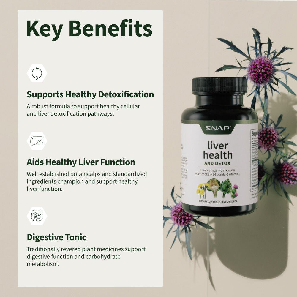 SNAP® Supplements Liver Health & Detox | GNC
