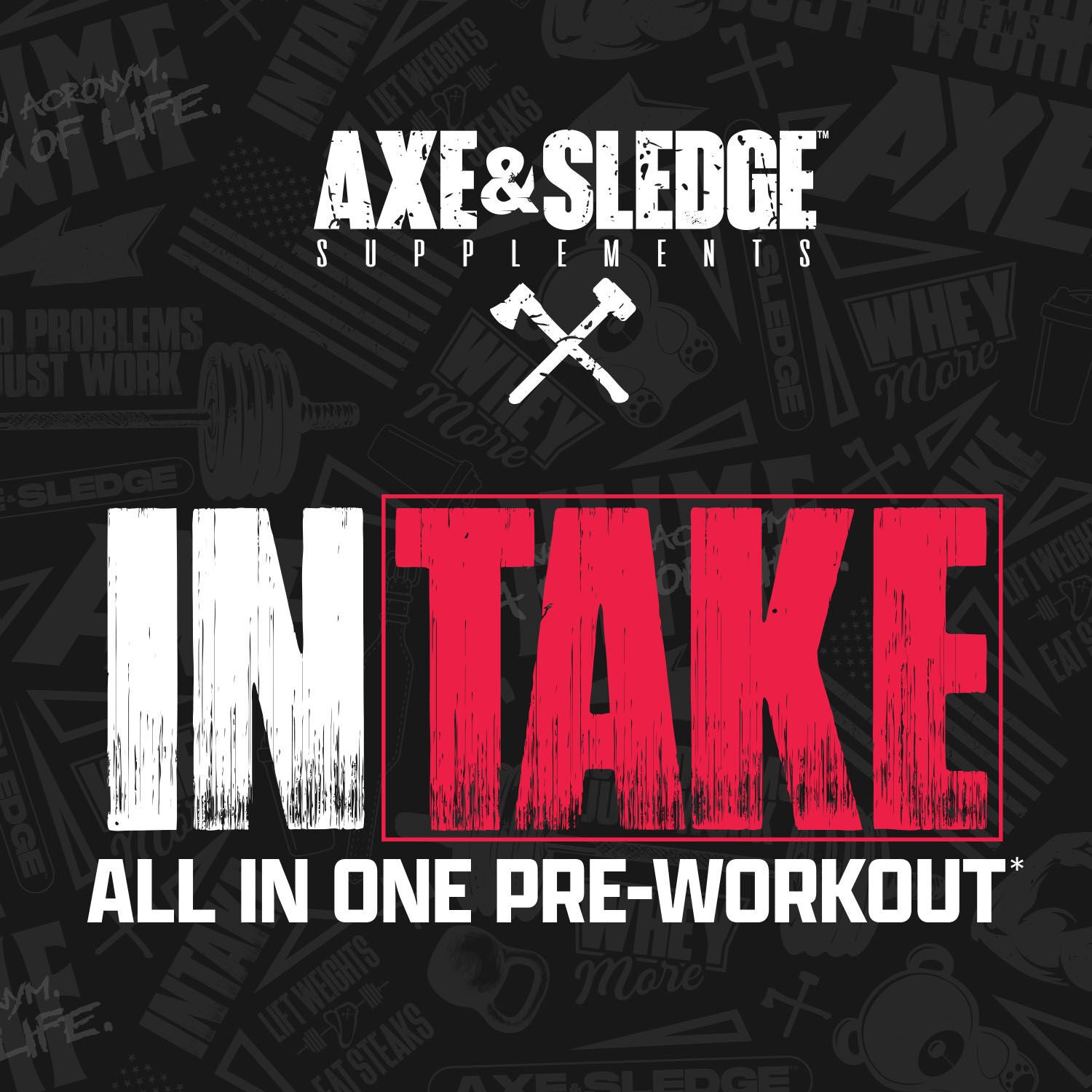 Axe & Sledge Supplements™ - Intake All-In-One Pre-Workout - Island Breeze (40 Servings) | GNC