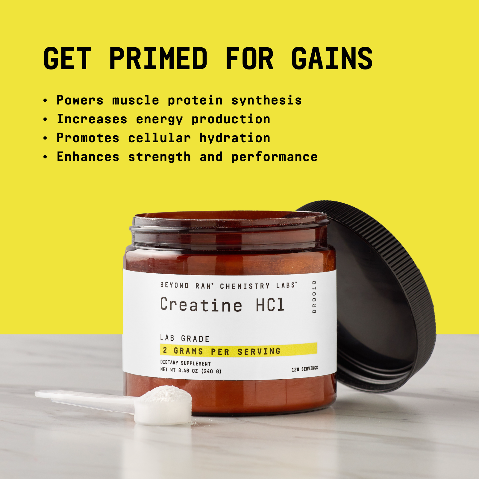 Chemistry Labs™ Creatine HCL (60 Servings) | GNC
