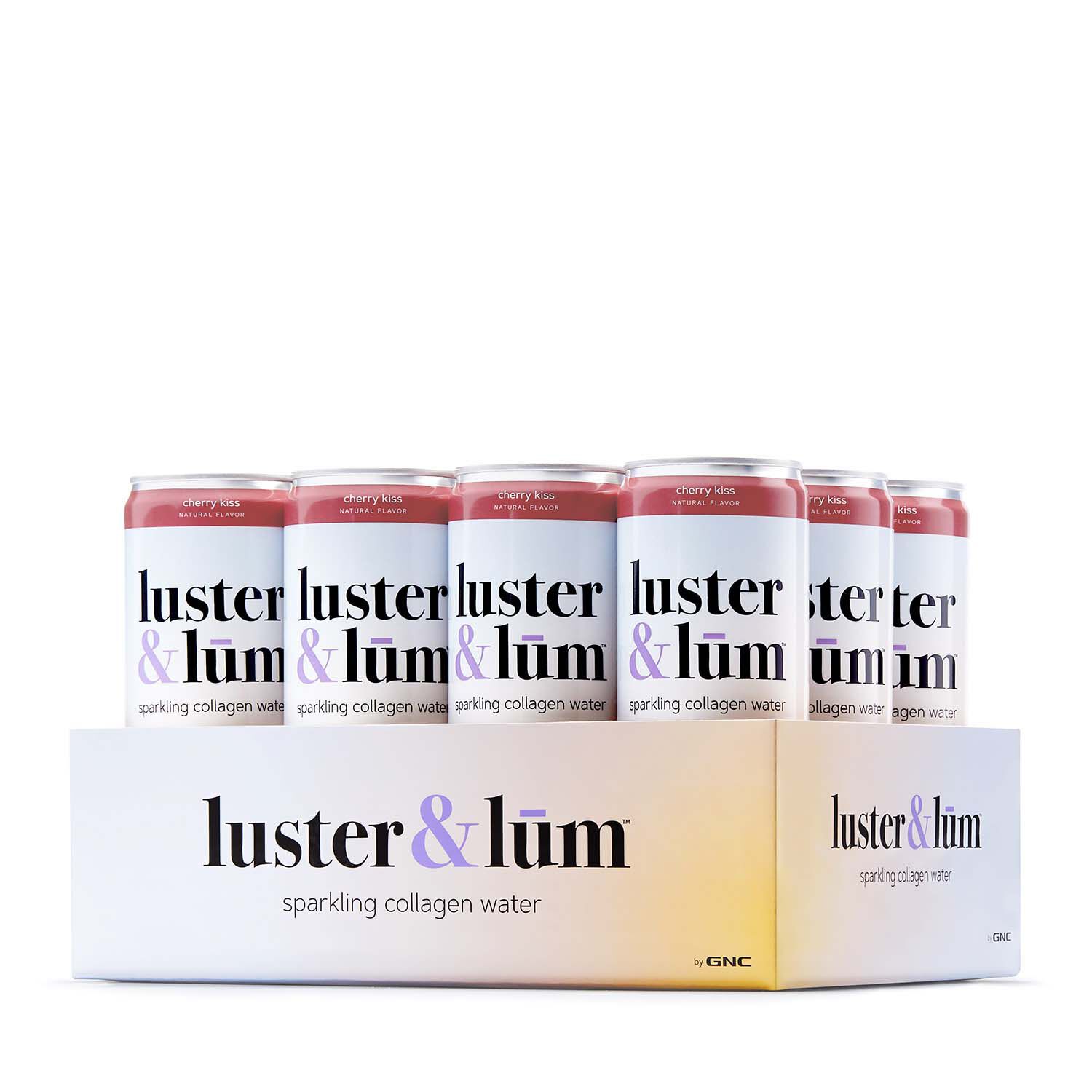 Luster and Lum Sparkling Collagen Water Cherry Kiss