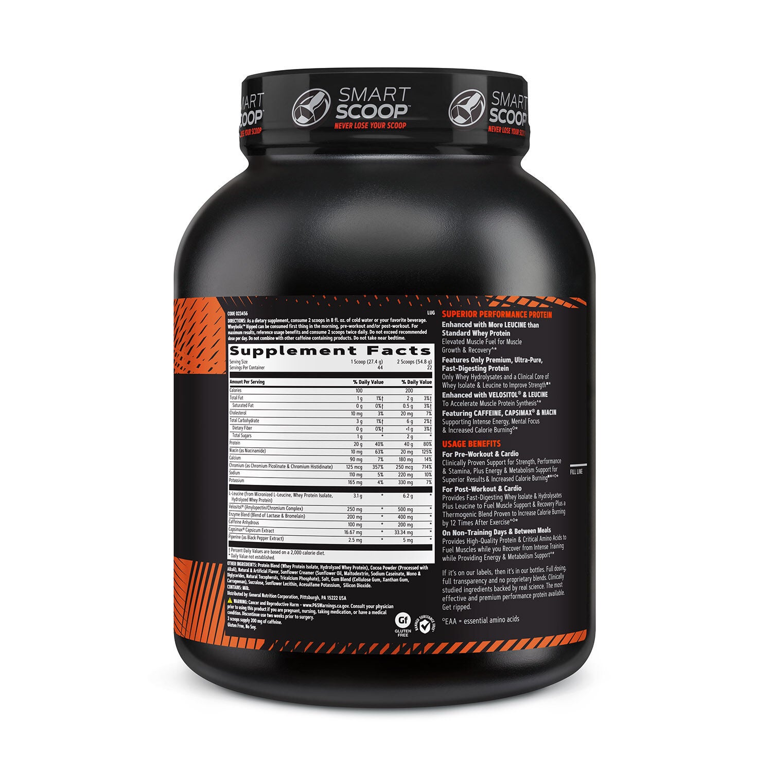 GNC AMP Wheybolic™ Ripped - Chocolate Fudge | GNC