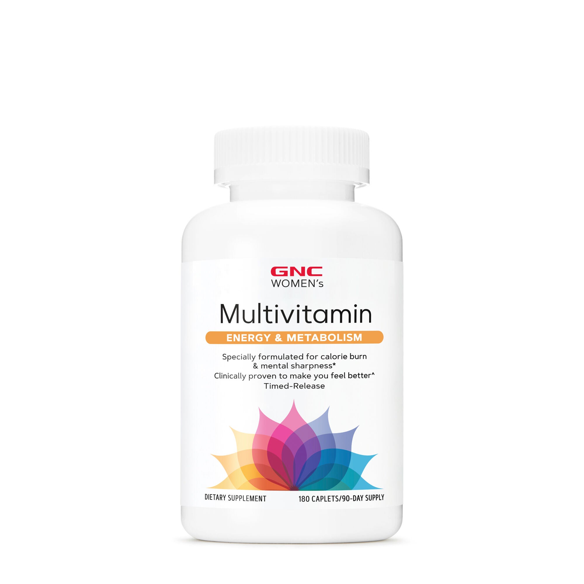 Multivitamin Energy & Metabolism - 180 Caplets (90 Servings) | GNC