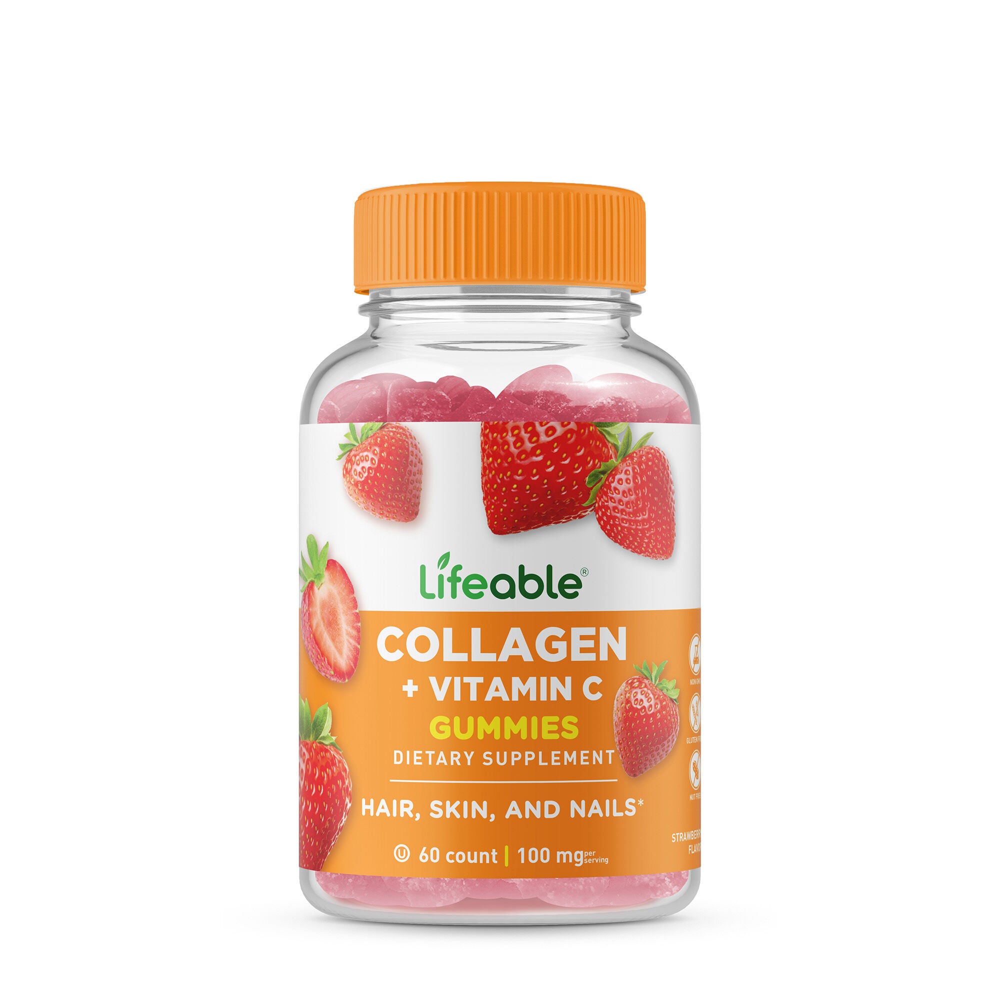 Lifeable - Collagen and Vitamin C - 60 Gummies | GNC