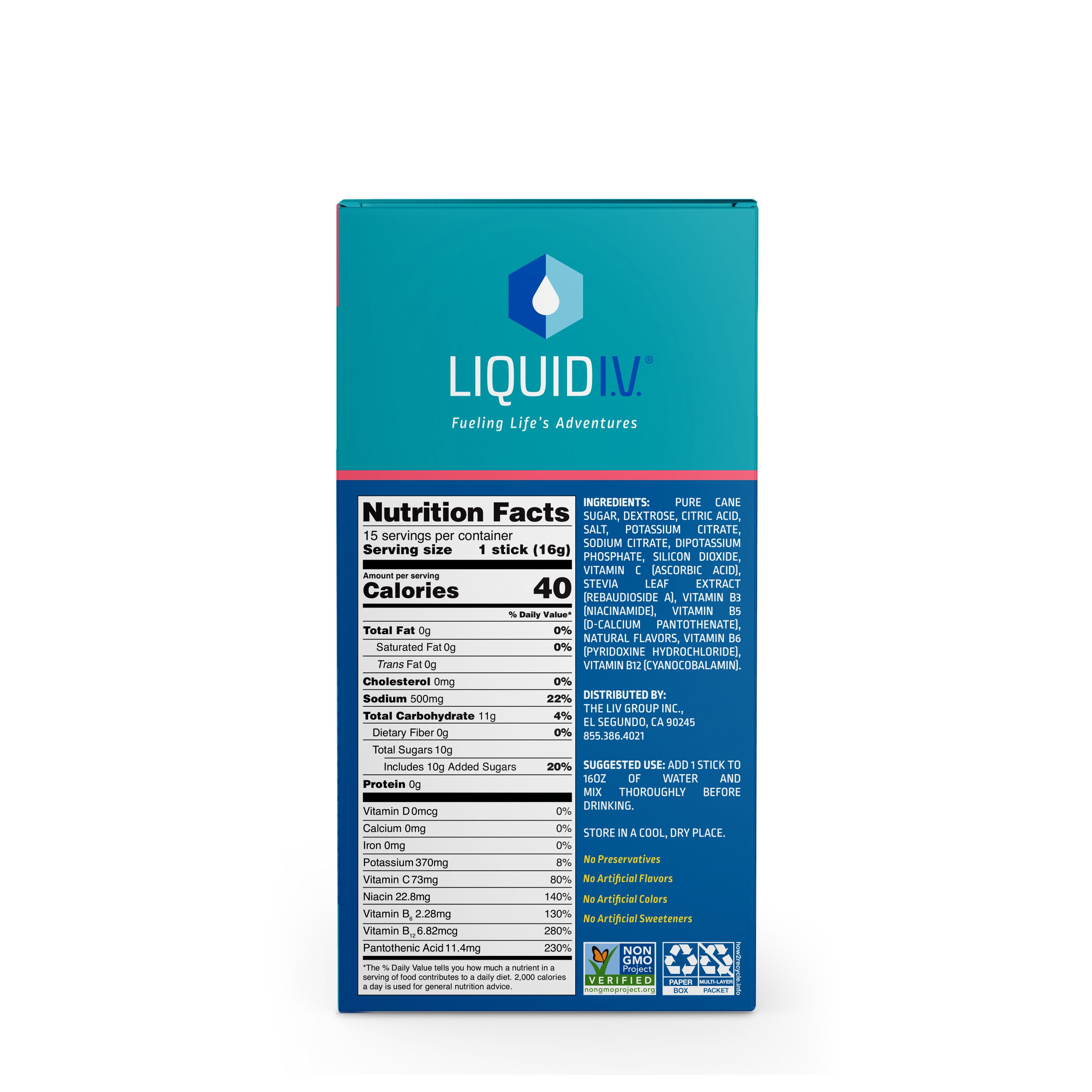 Liquid I.V.® - Hydration Multiplier Drink Mix - Strawberry Lemonade ...