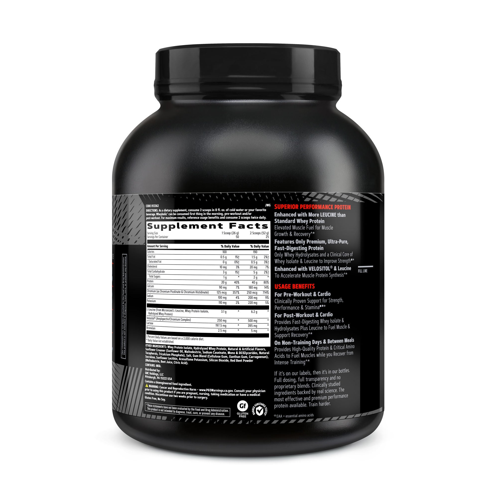 GNC AMP Wheybolic Whey Protein Powder - Fruity Crisps | GNC