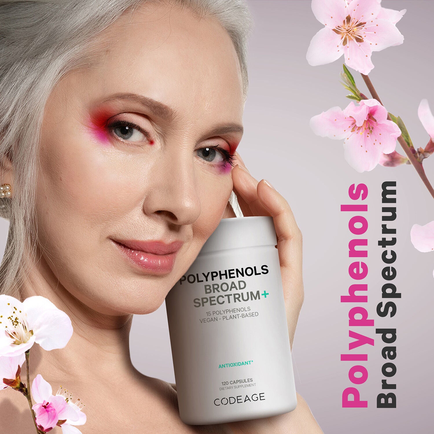 CODEAGE ANTIOXIDANT* Polyphenols Broad Spectrum - 120 Capsules | GNC