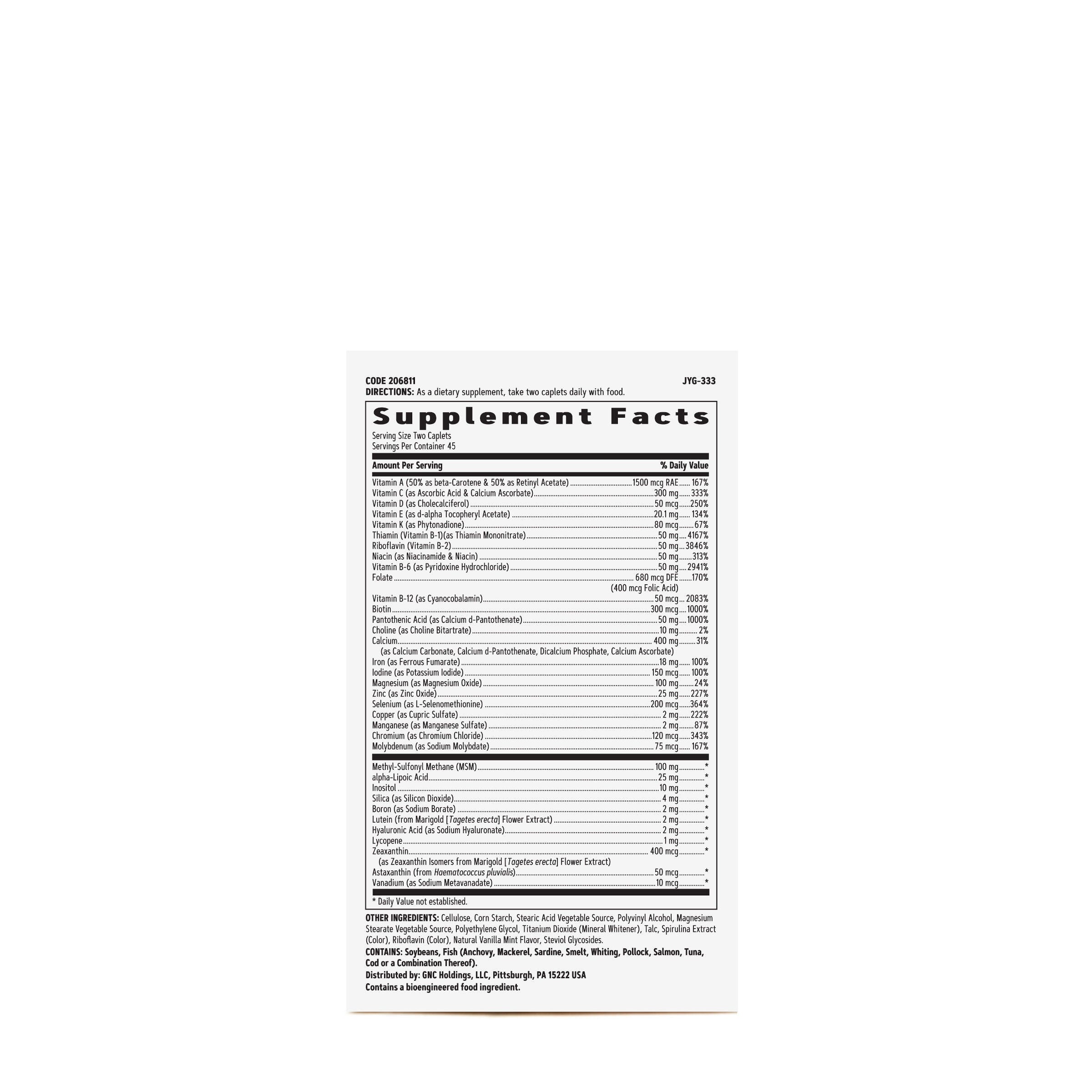 GNC Women's Ultra Mega Active Multivitamin 90ct | Vitamins for Women | GNC