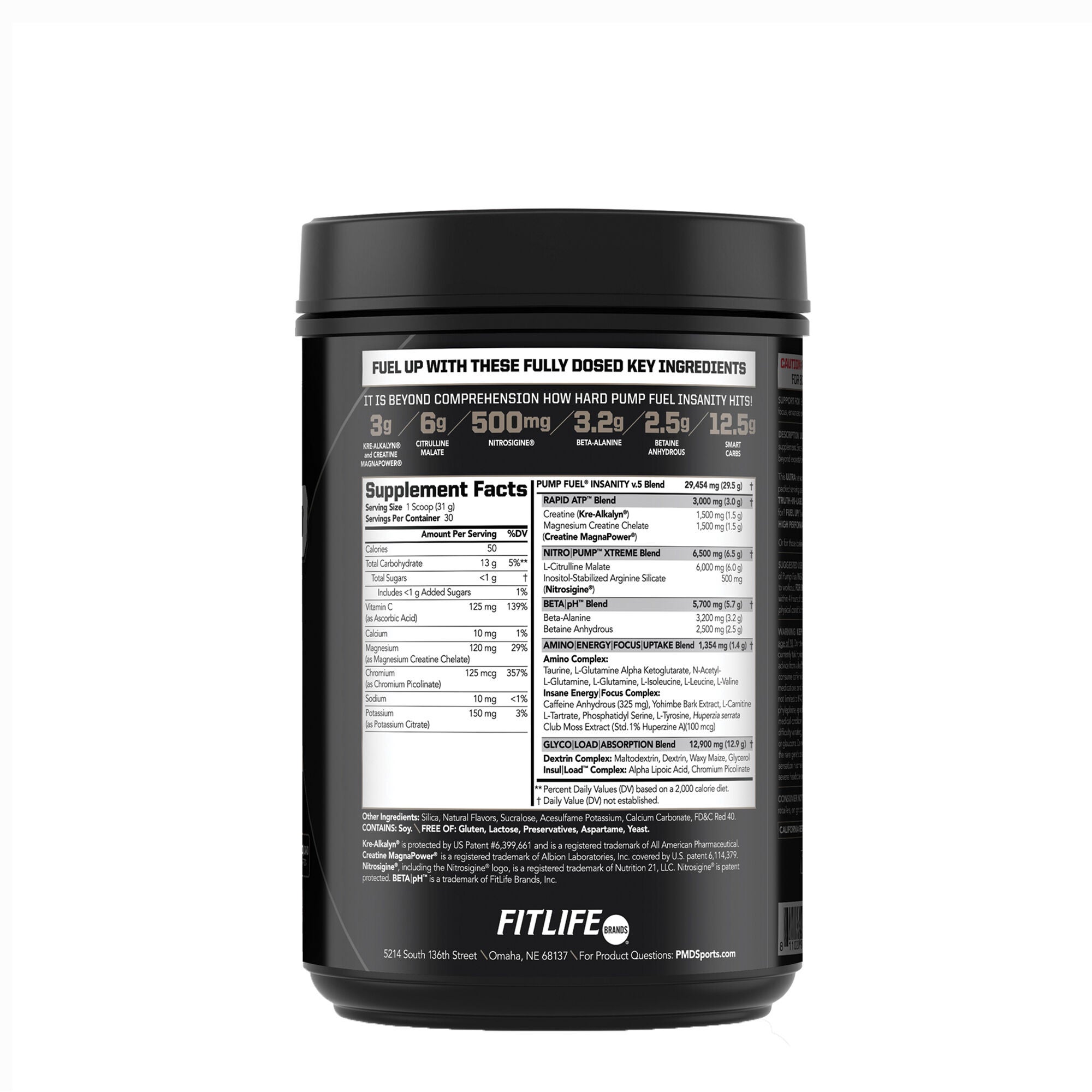 PMD® Pump Fuel® Insanity Ultra Pre-Workout - Electric Pink Lemonade | GNC
