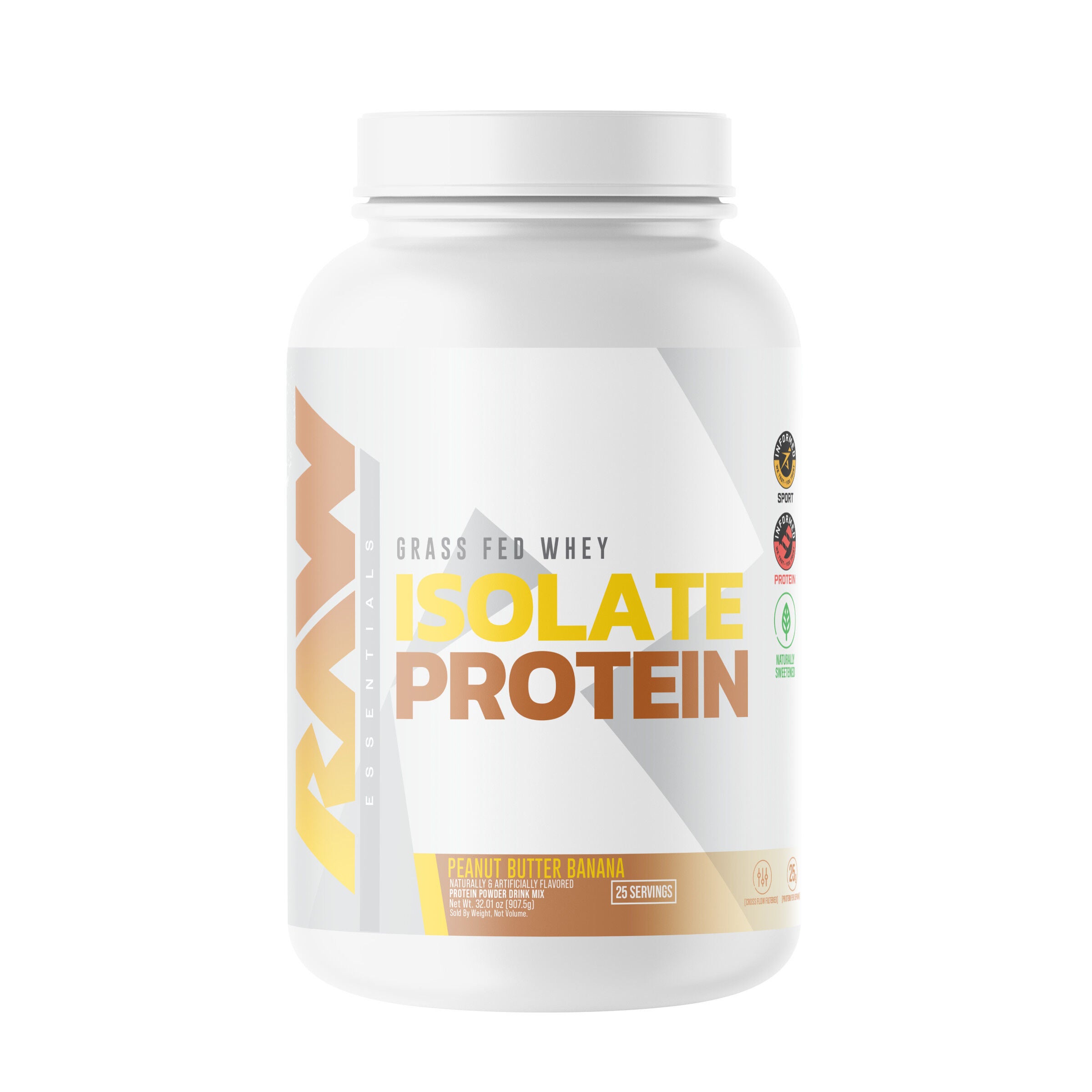 Raw Nutrition - Isolate Protein - Peanut Butter Banana (25 Servings) | GNC