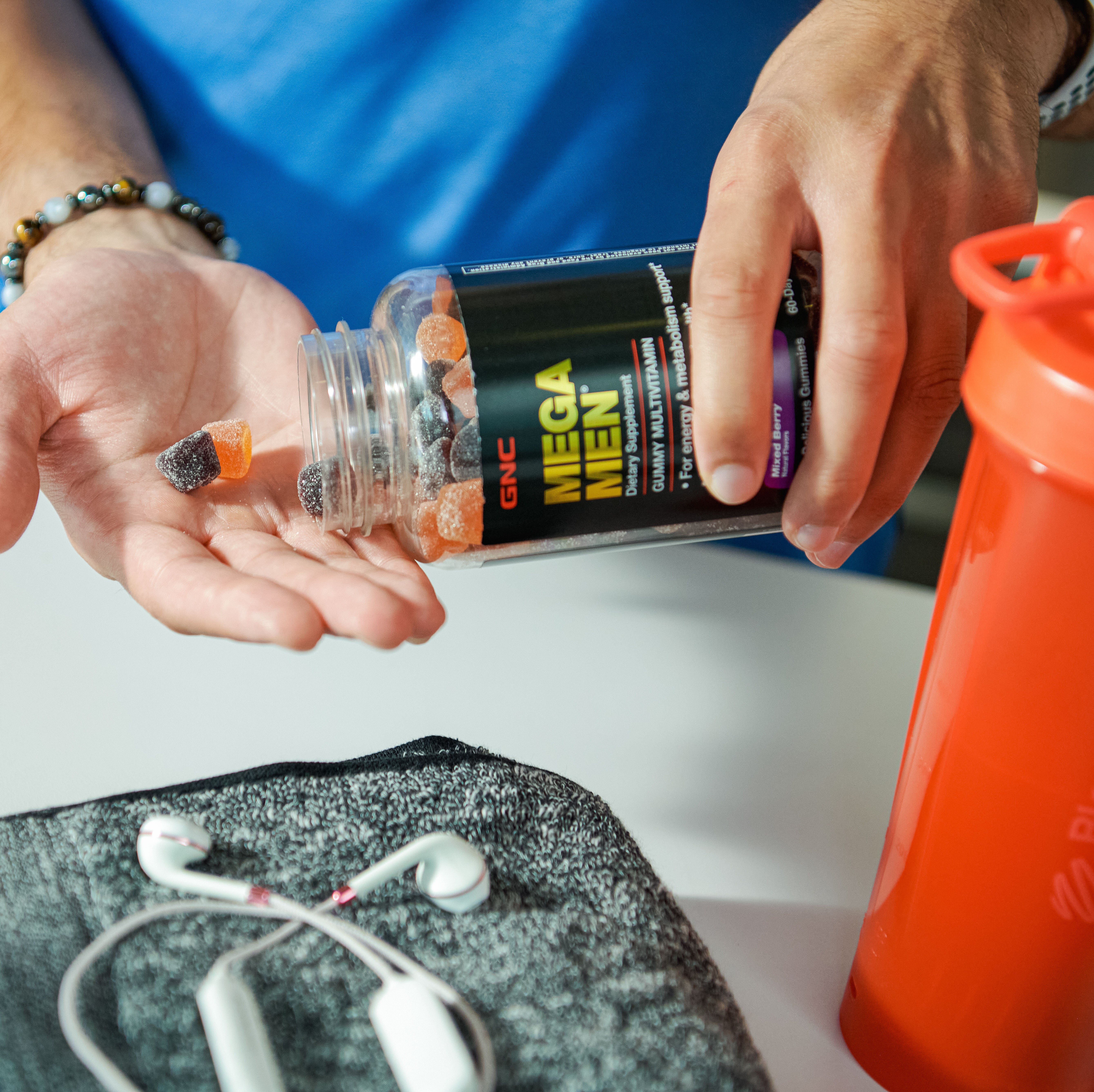 Mega Men® Gummy Multivitamin - Mixed Berry - 120 Gummies (60 Servings ...