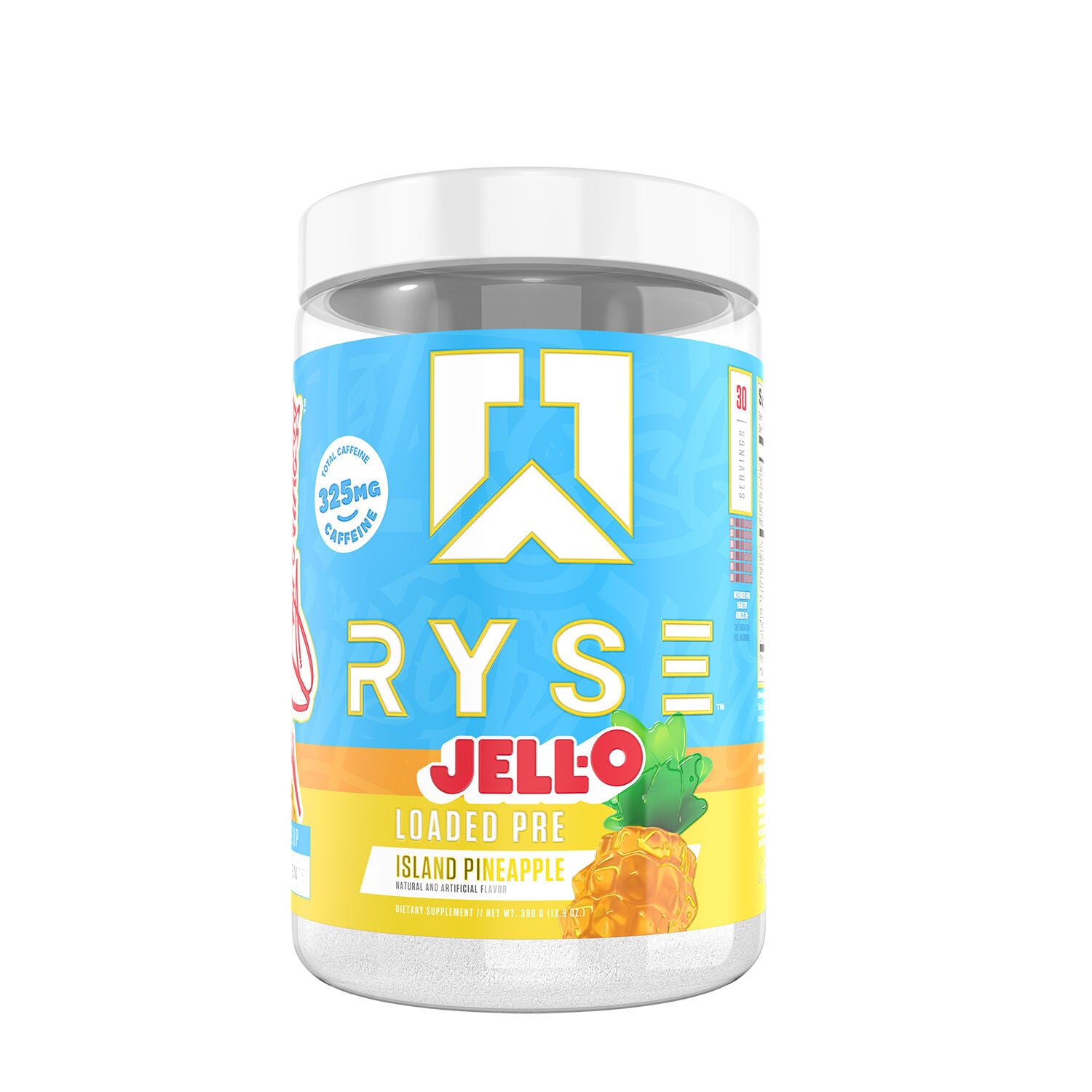 RYSE - Loaded Pre - Jell-O Island Pineapple (30 Servings) | GNC