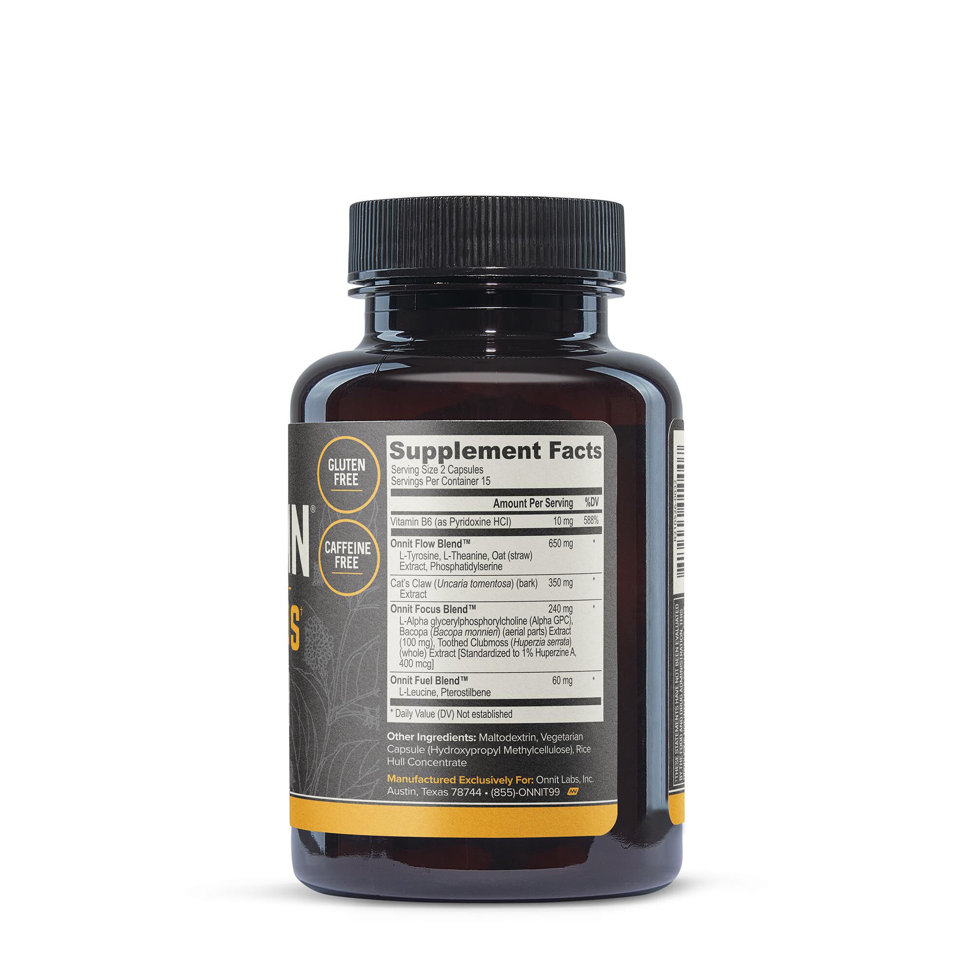 Onnit Alpha Brain® - 30 Capsules | GNC