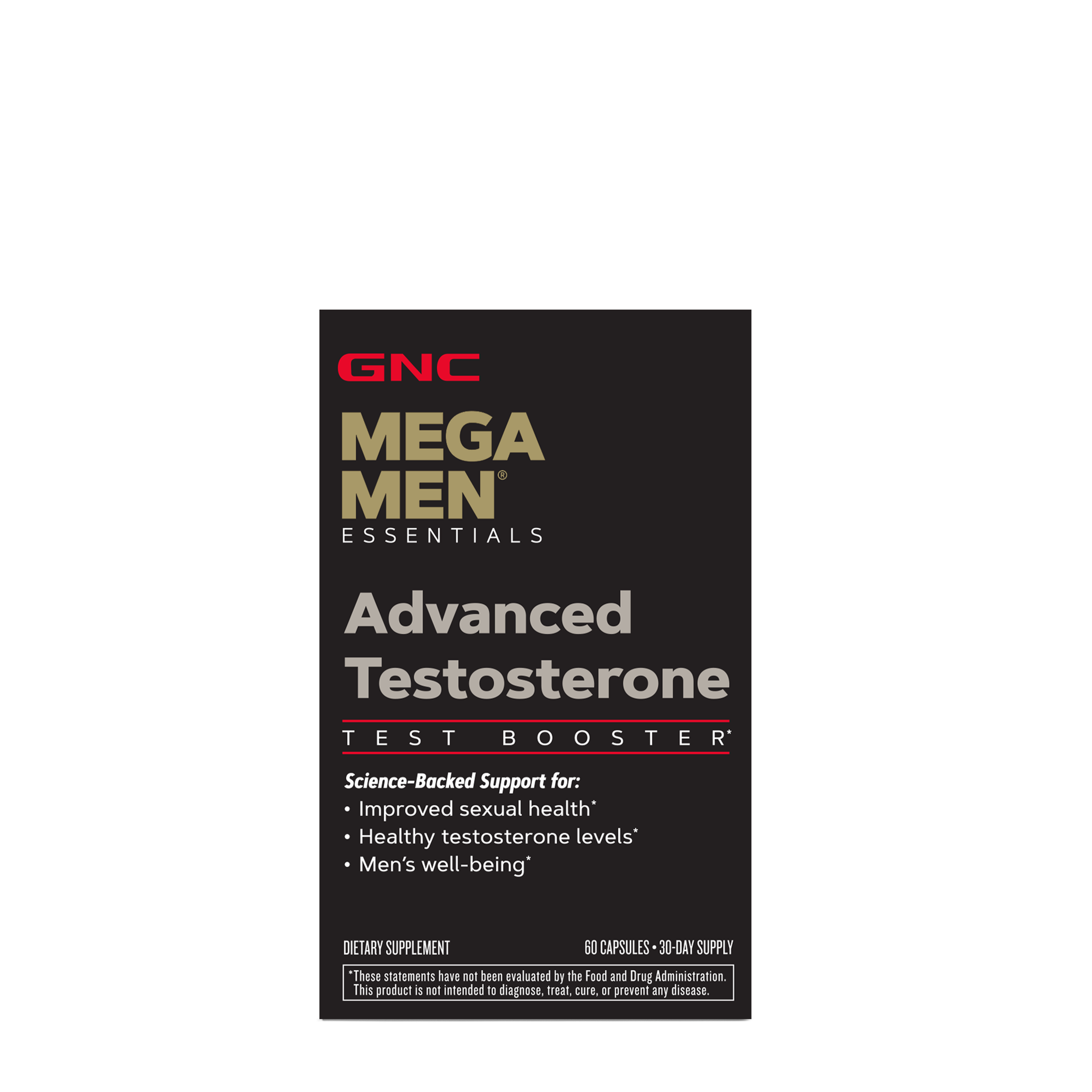 Gnc Mens Advanced Testosterone 60 Capsules Gnc