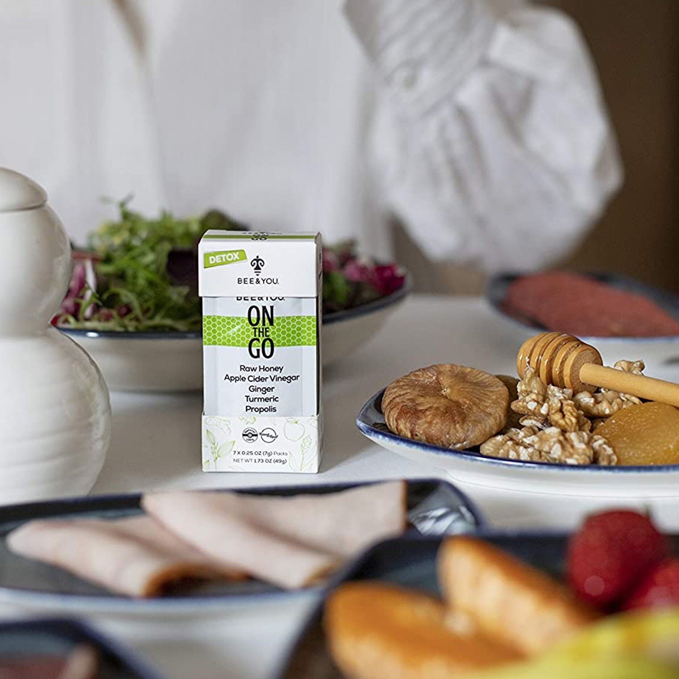 Bee And You® On The Go Detox Raw Honey Single Serve Packets | GNC