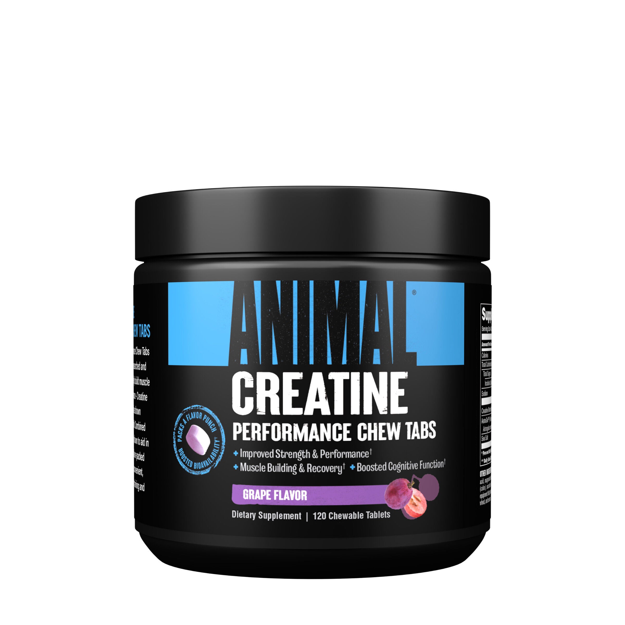 Universal Nutrition - Animal Creatine Performance - Grape - 120 ...