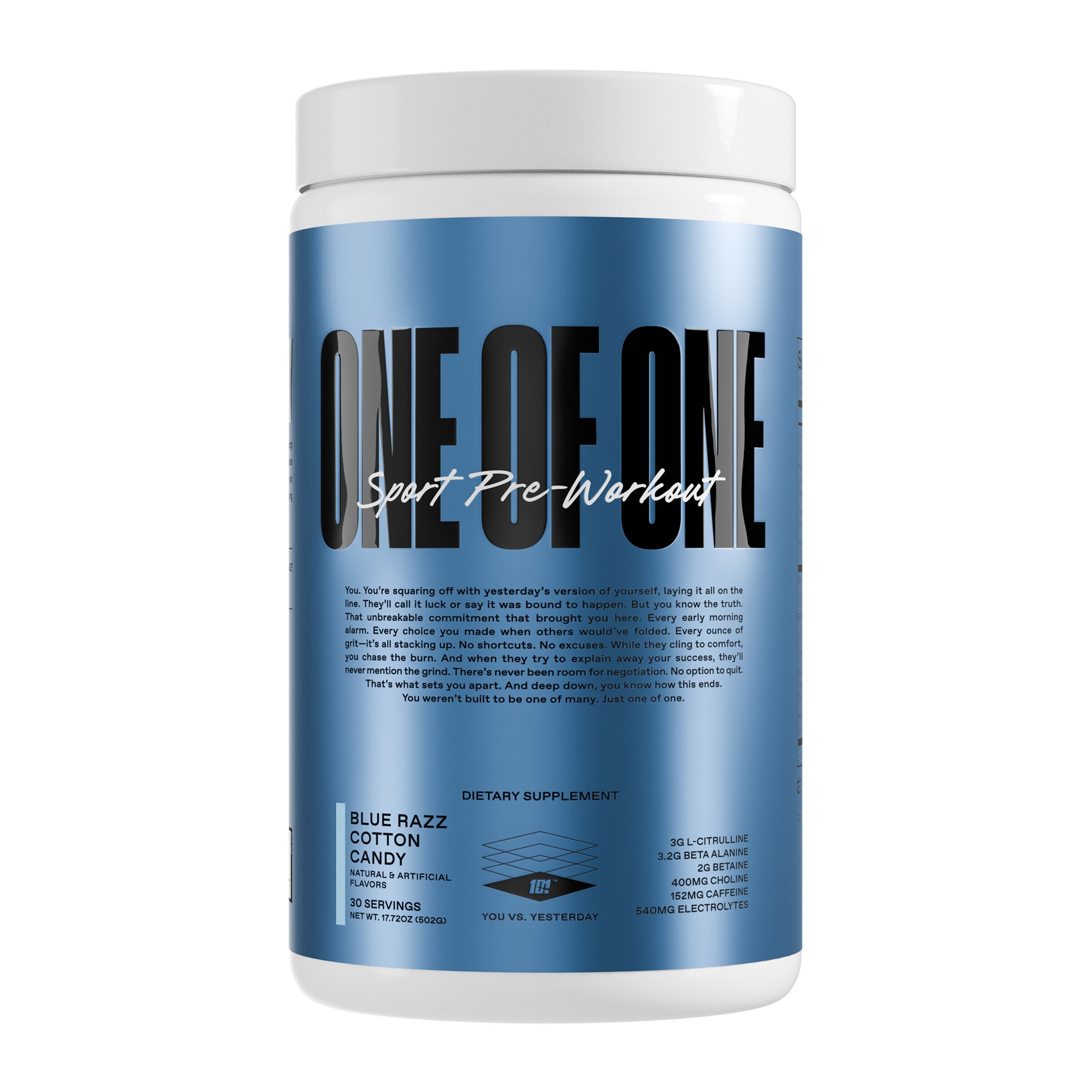 101™ - One of One Sport Pre-Workout - Blue Razz Cotton Candy (30 ...