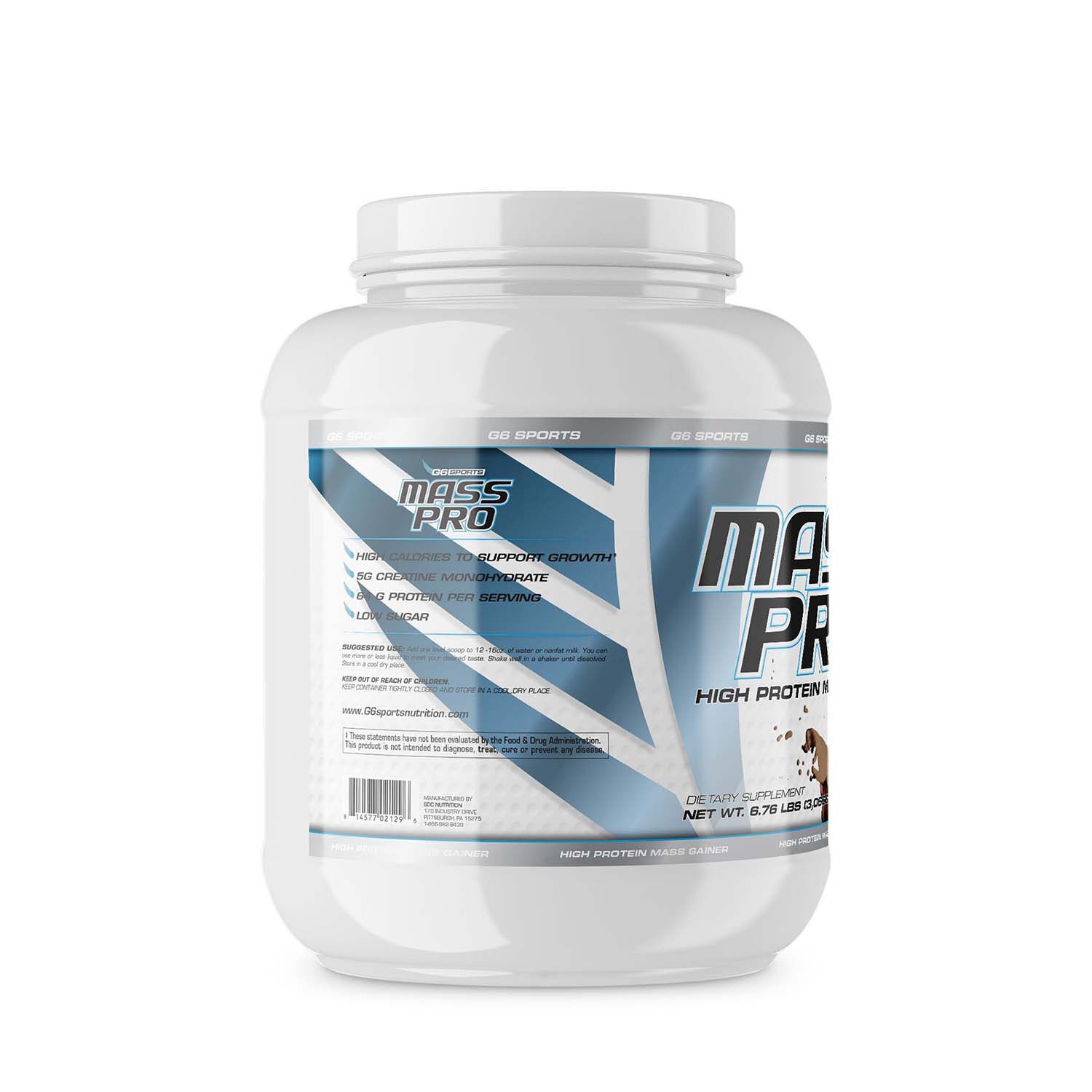 Mass Pro High Protein Mass Gainer- Chocolate Chocolate | GNC