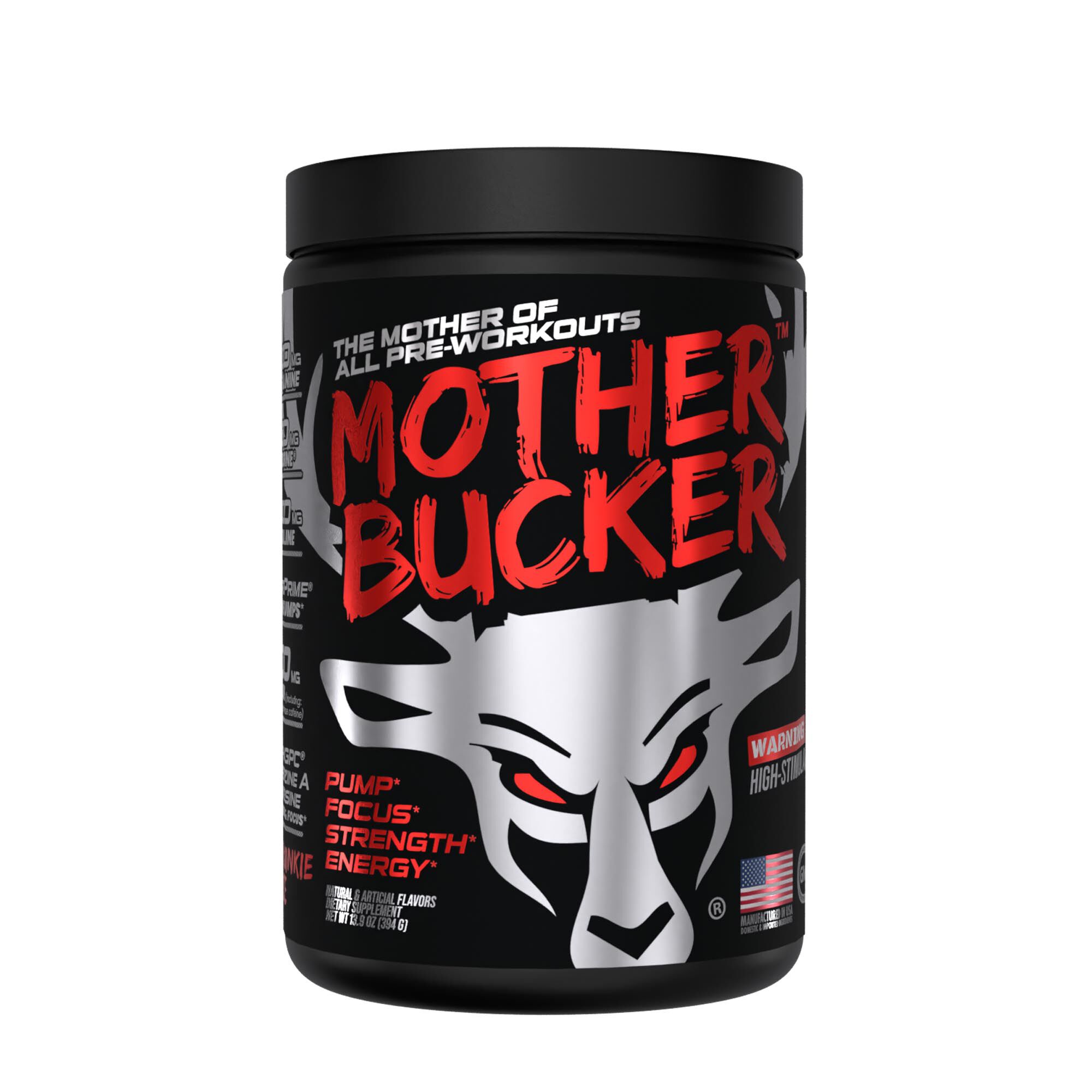 Bucked Up® - Mother Bucker™ Nootropic Pre-Workout - Gym-Junkie Juice ...