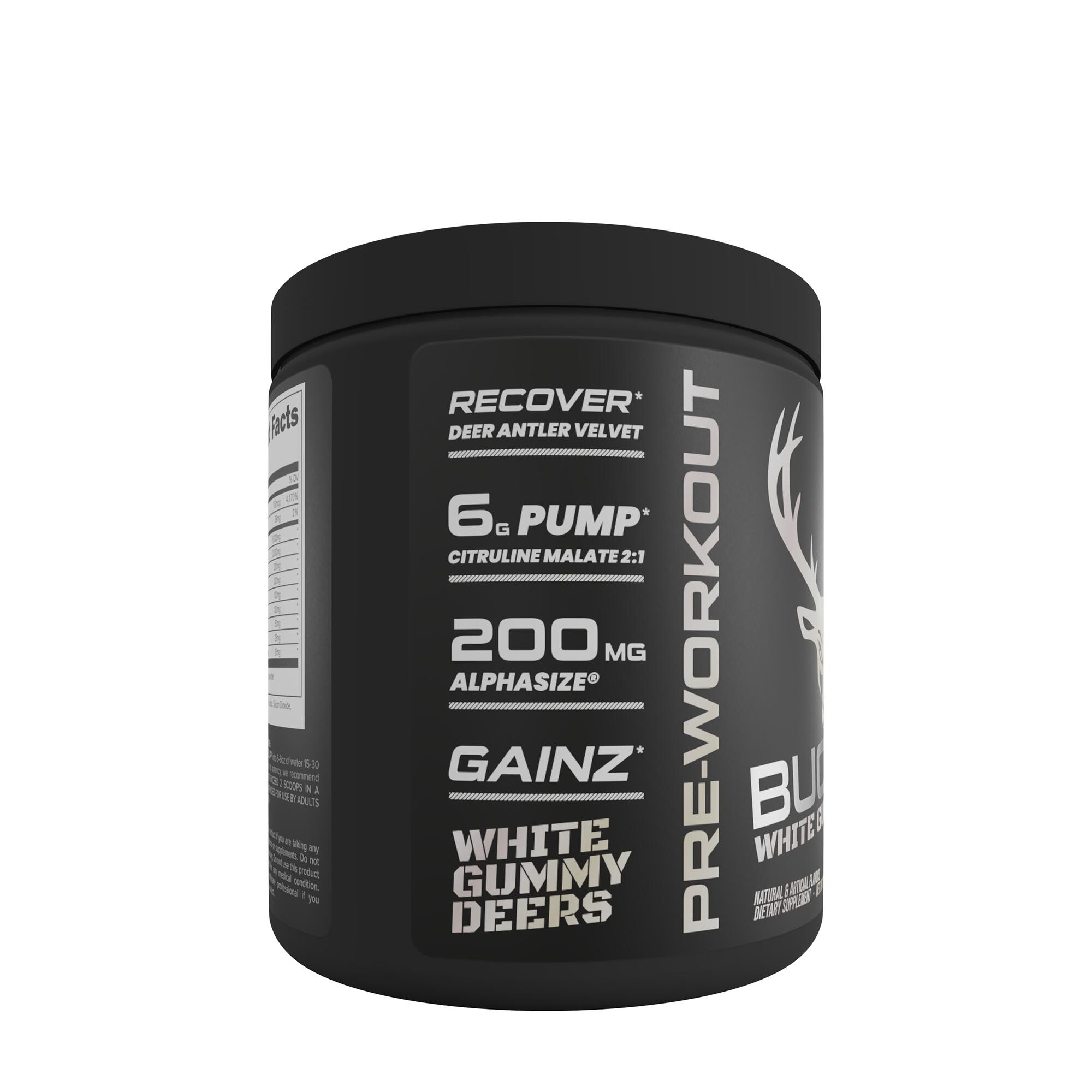 Bucked Up® High Stimulant Pre-Workout - White Gummy Deer | GNC