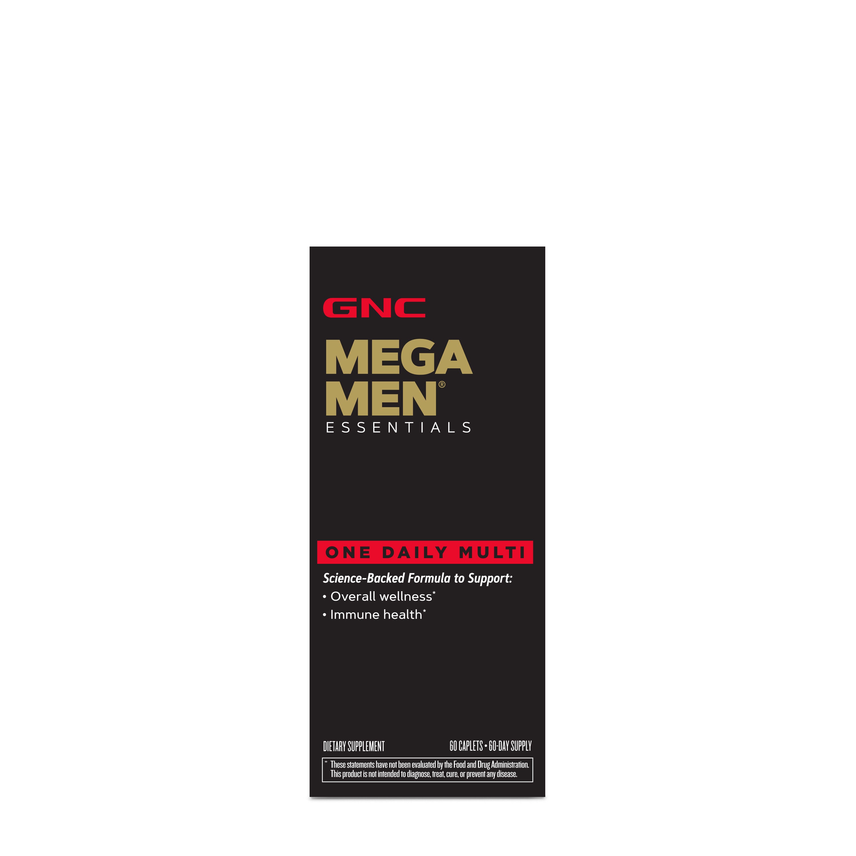 Essentials One Daily Multi - 60 Caplets (60 Servings) | GNC