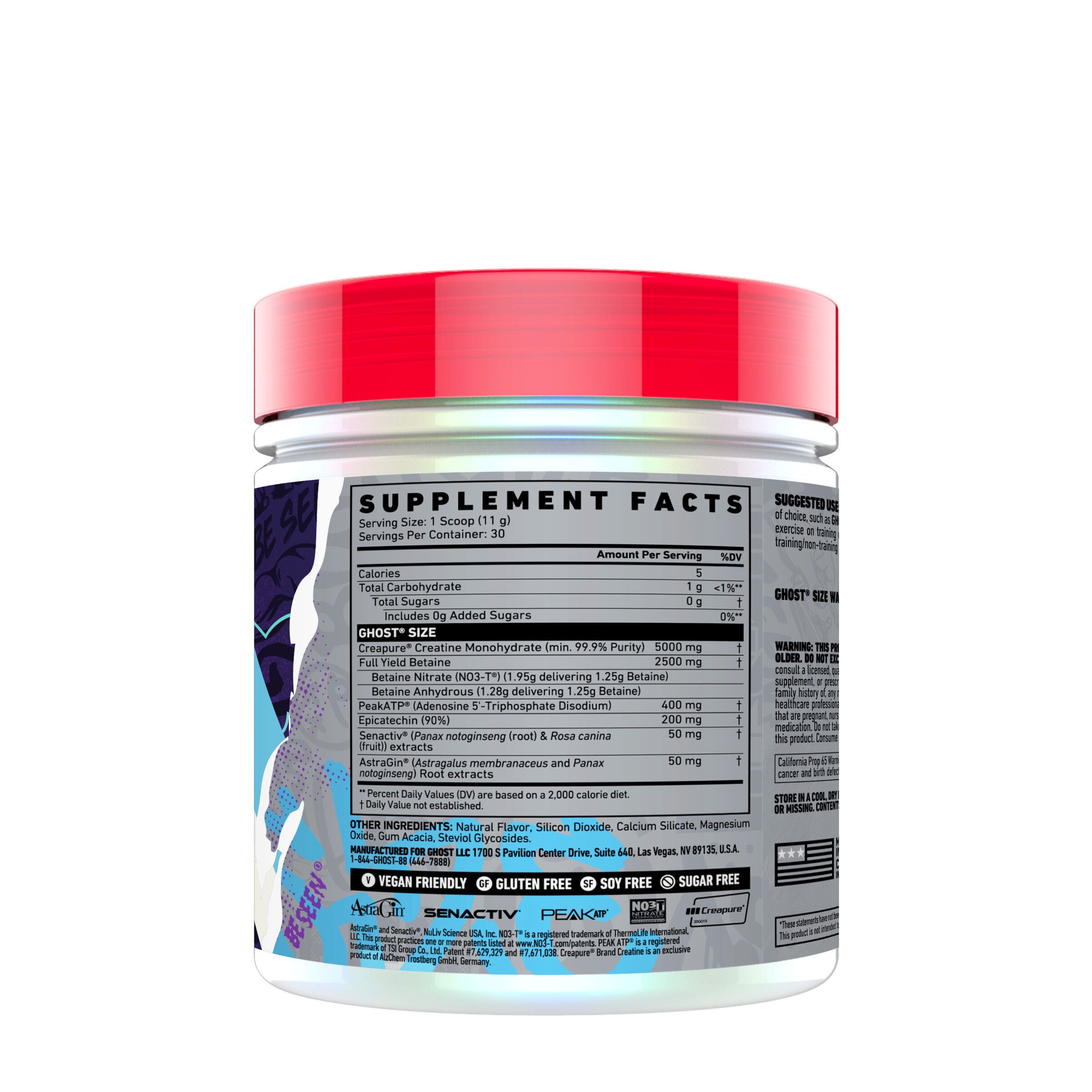 GHOST® - SIZE V3 Muscle Builder - Natty (30 Servings) | GNC