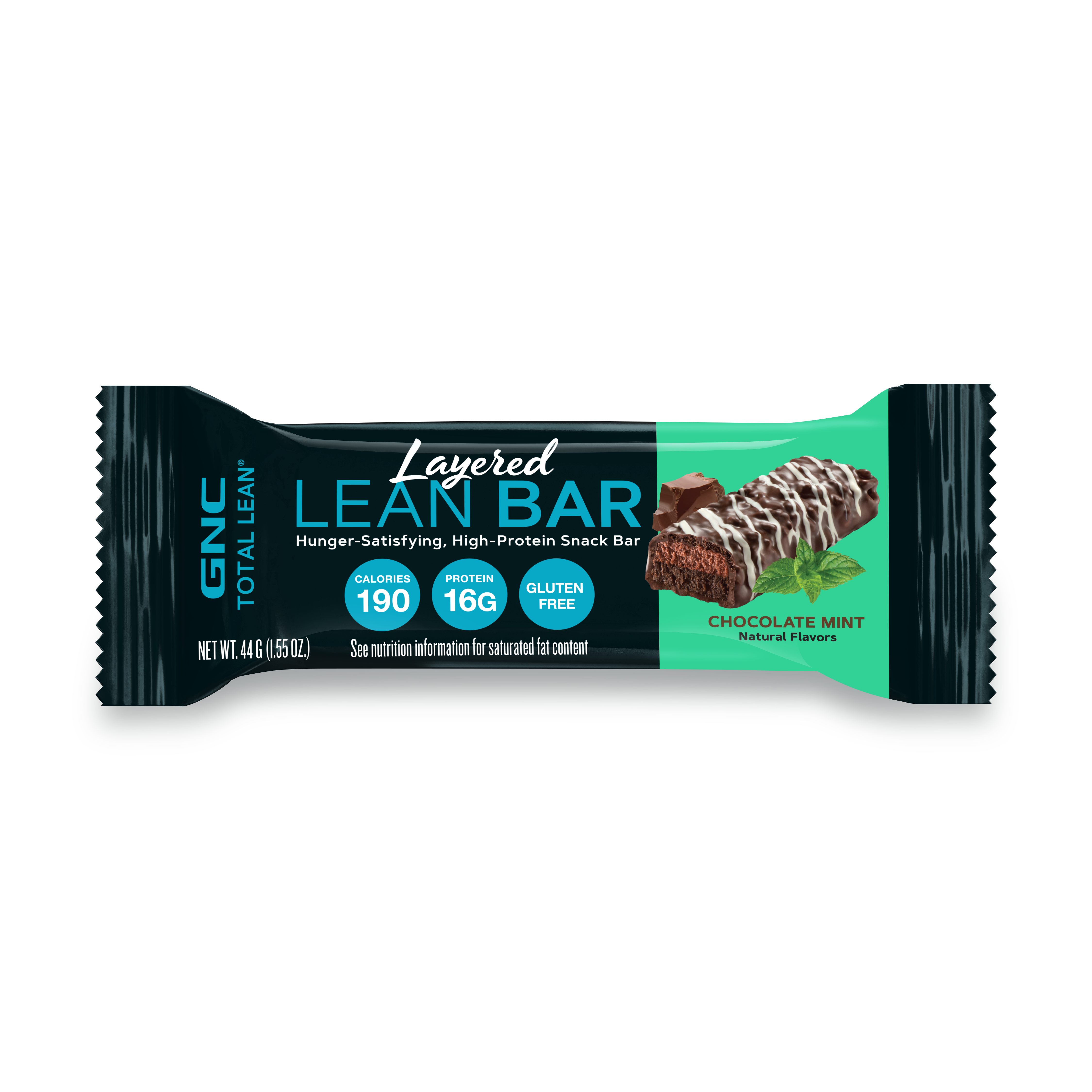 GNC Total Lean® - Layered Lean Bar - Chocolate Mint (9 Bars) | GNC