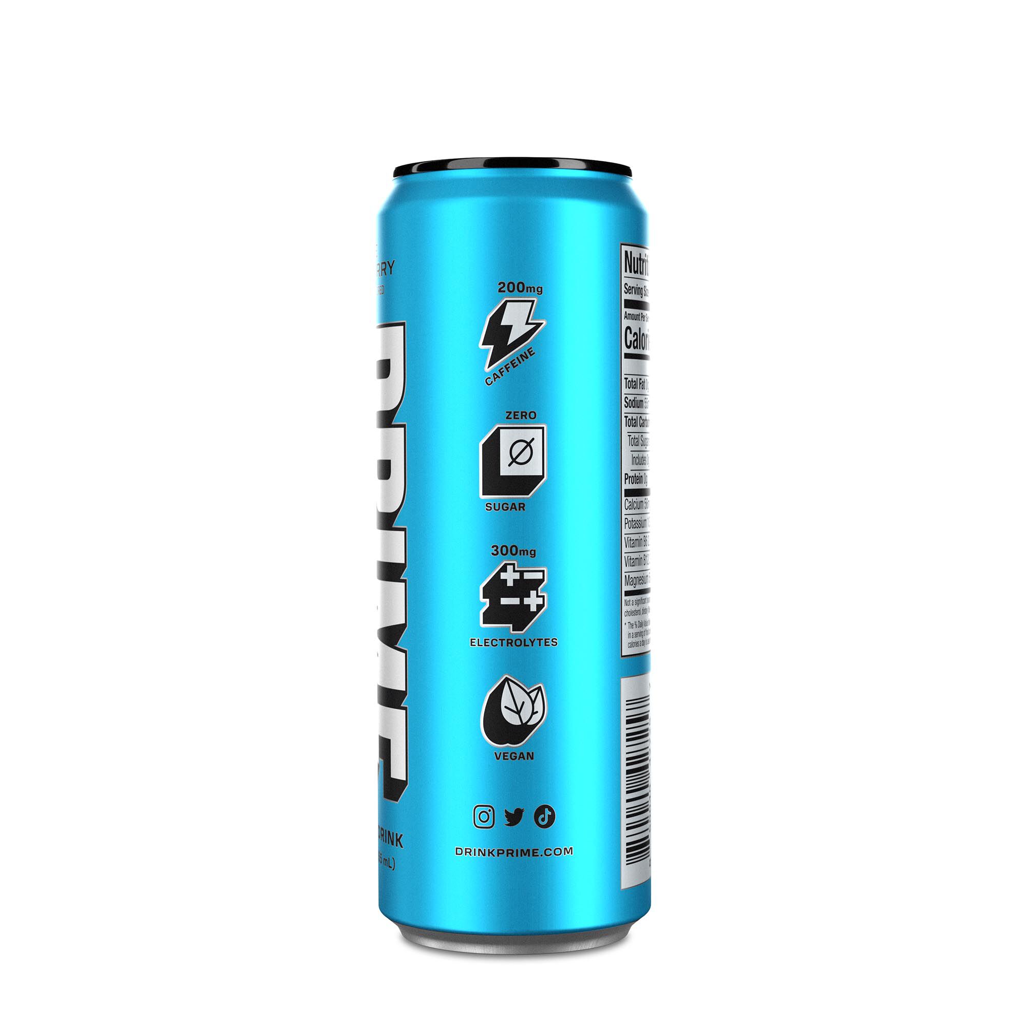Energy Drink - Blue Raspberry - 12 Cans Blue Raspberry | GNC