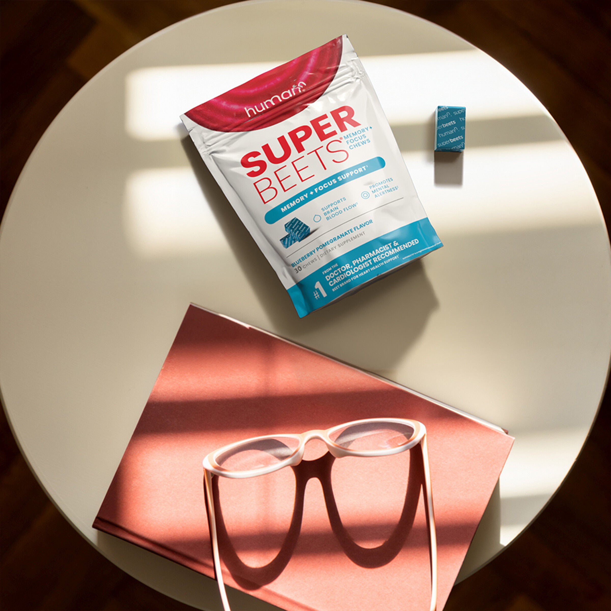 SuperBeets Memory + Focus - Blueberry Pomegranate (30 Chews) | GNC