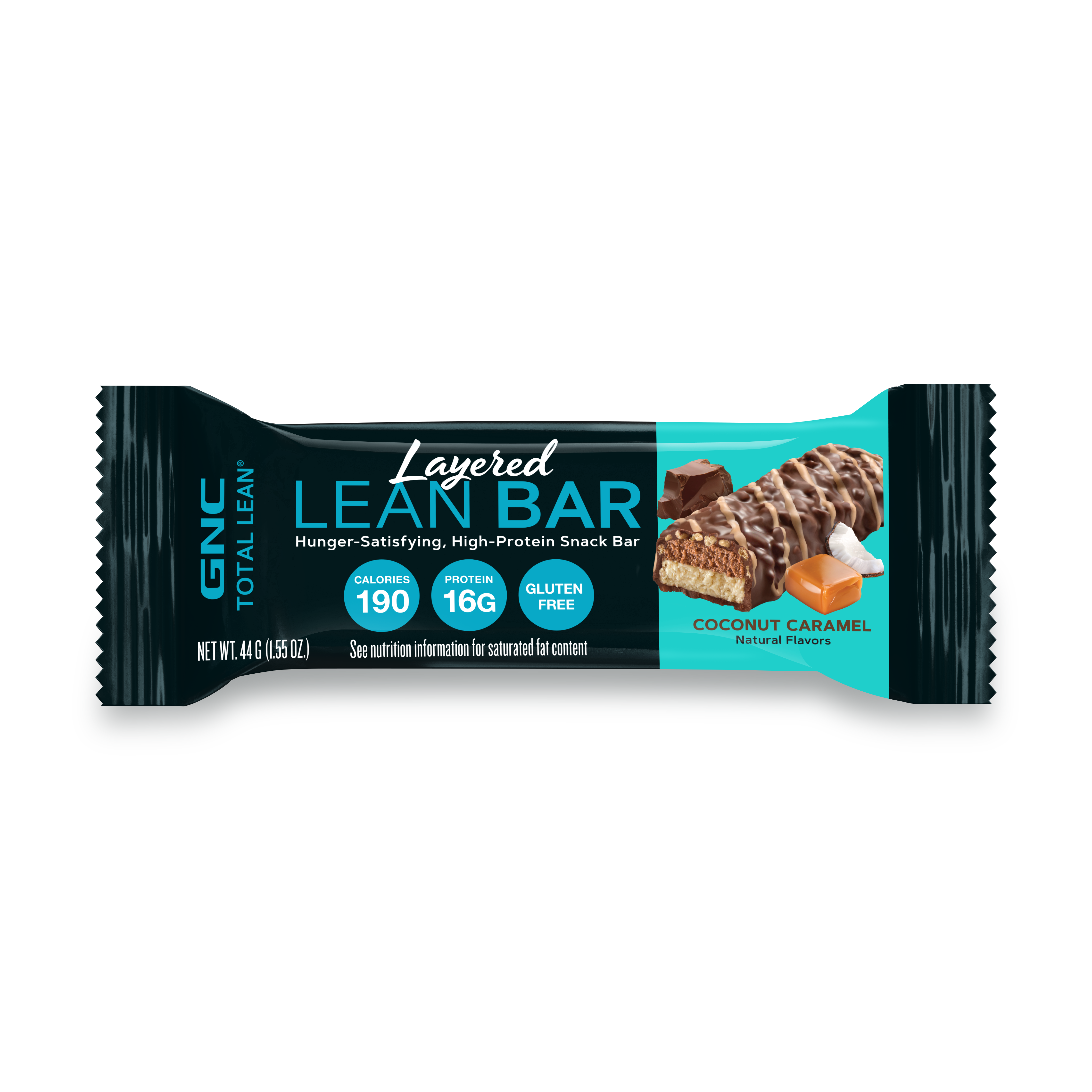 GNC Total Lean® - Layered Lean Bar - Coconut Caramel (9 Bars) | GNC