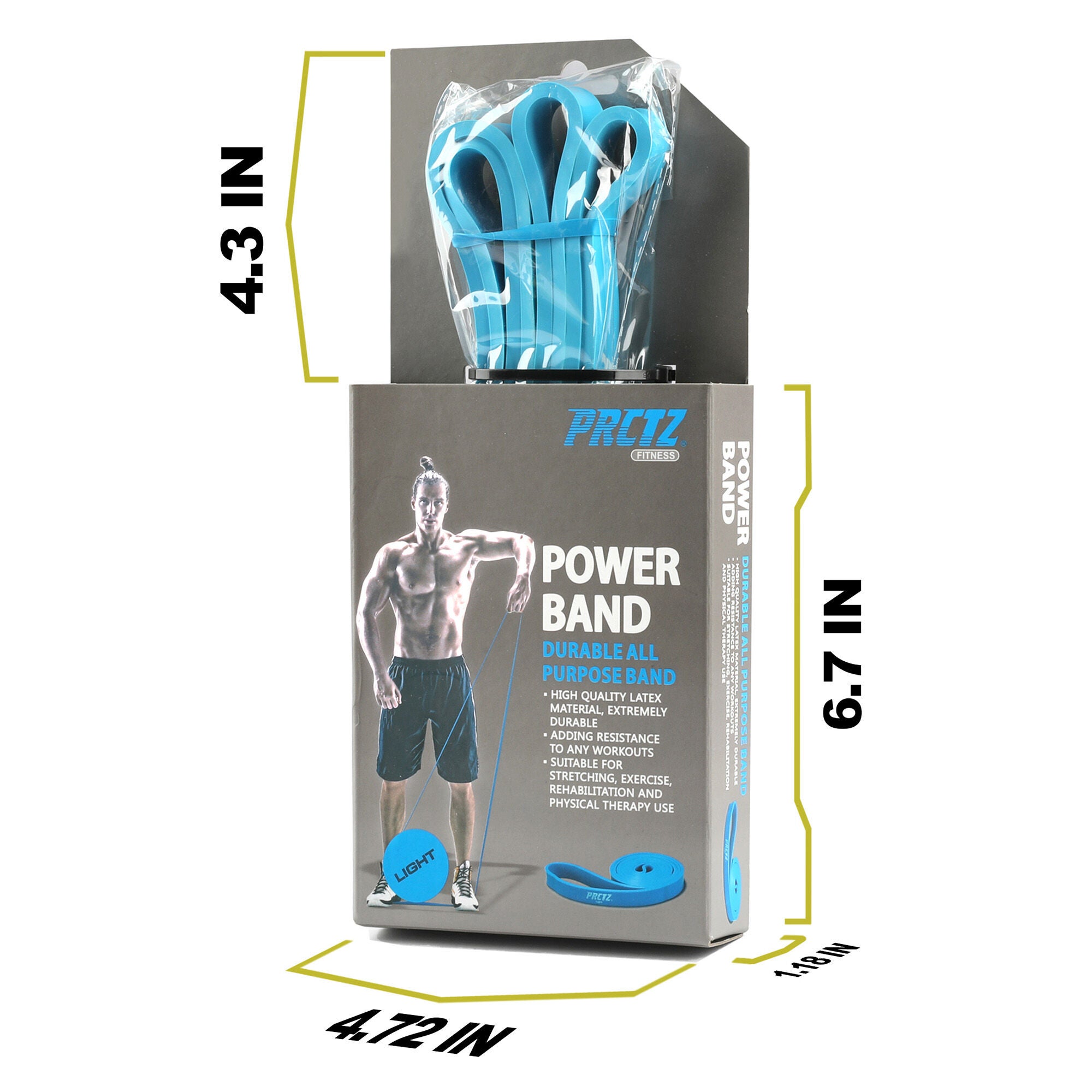 PRCTZ - Essential Resistance Power Band - Light | GNC
