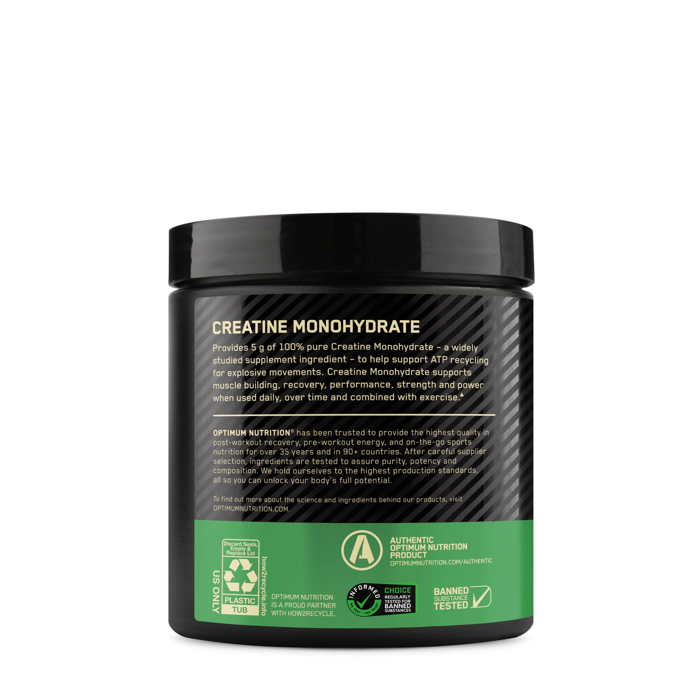 Optimum Nutrition - Micronized Creatine - Blueberry Lemonade (60 ...