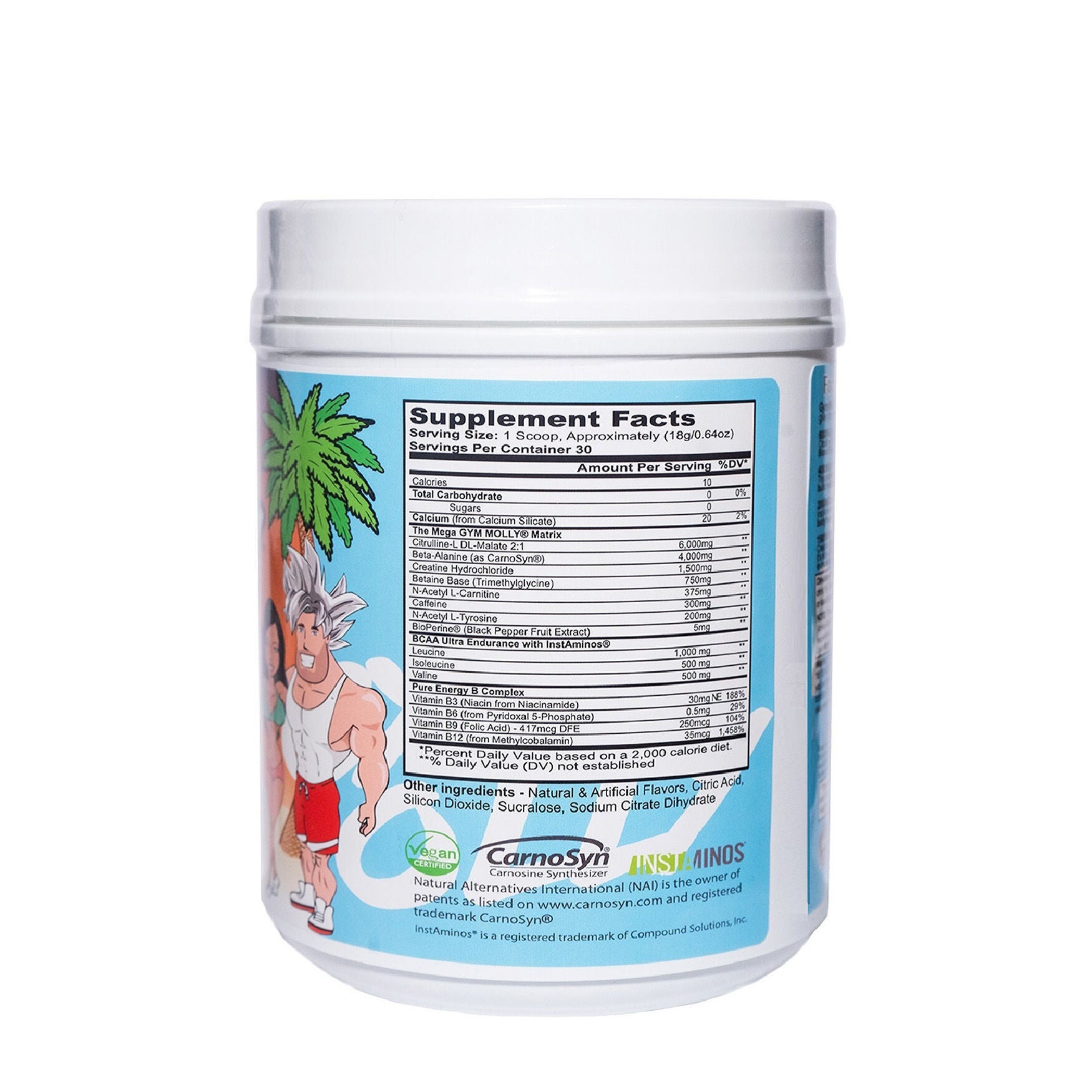 Gym Molly® PRO Pre-Workout - Strawberry Kiwi - 30 Servings | GNC