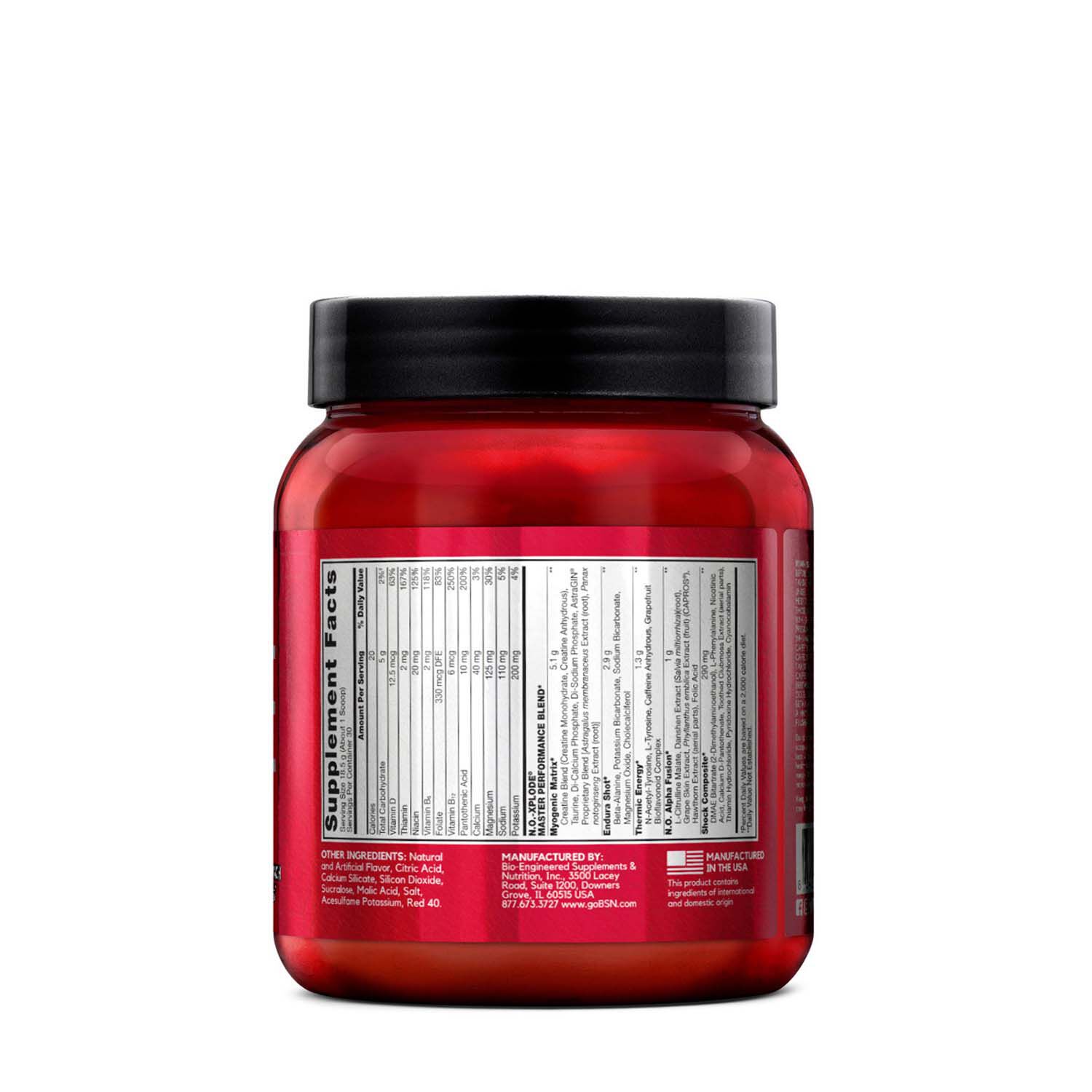 BSN N.O.-XPLODE Legendary Pre-Workout - Fruit Punch | GNC