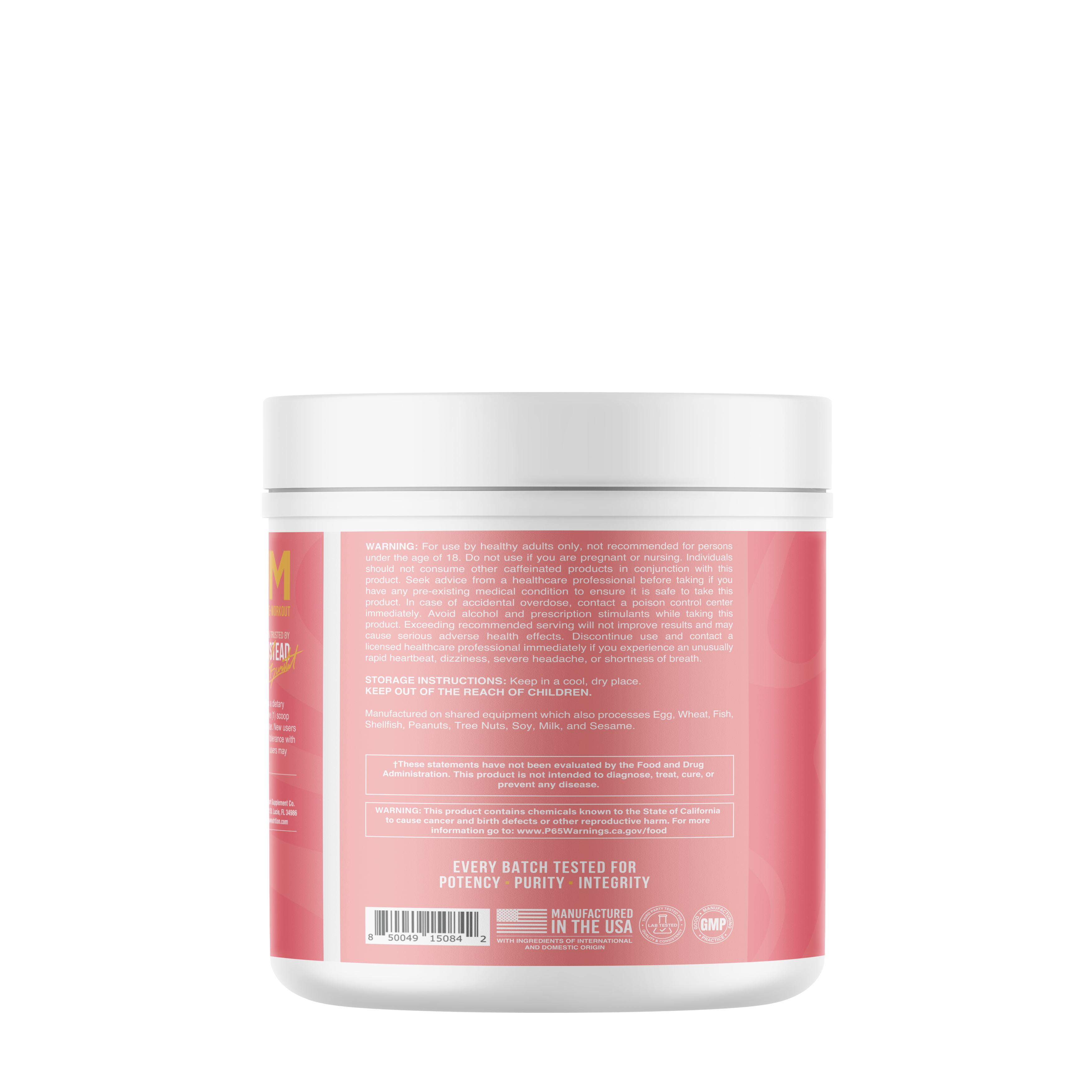 Raw Nutrition - Essential Pre-Workout - Citrus Grapefruit (30 Servings) | GNC