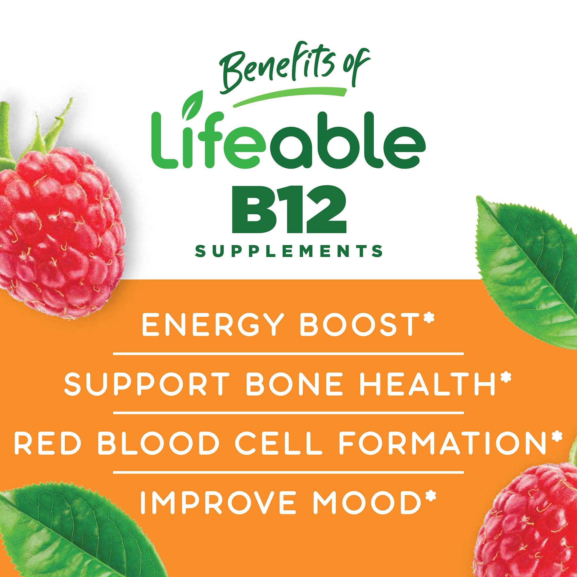Lifeable - Kids Vitamin B12 - 60 Gummies | GNC