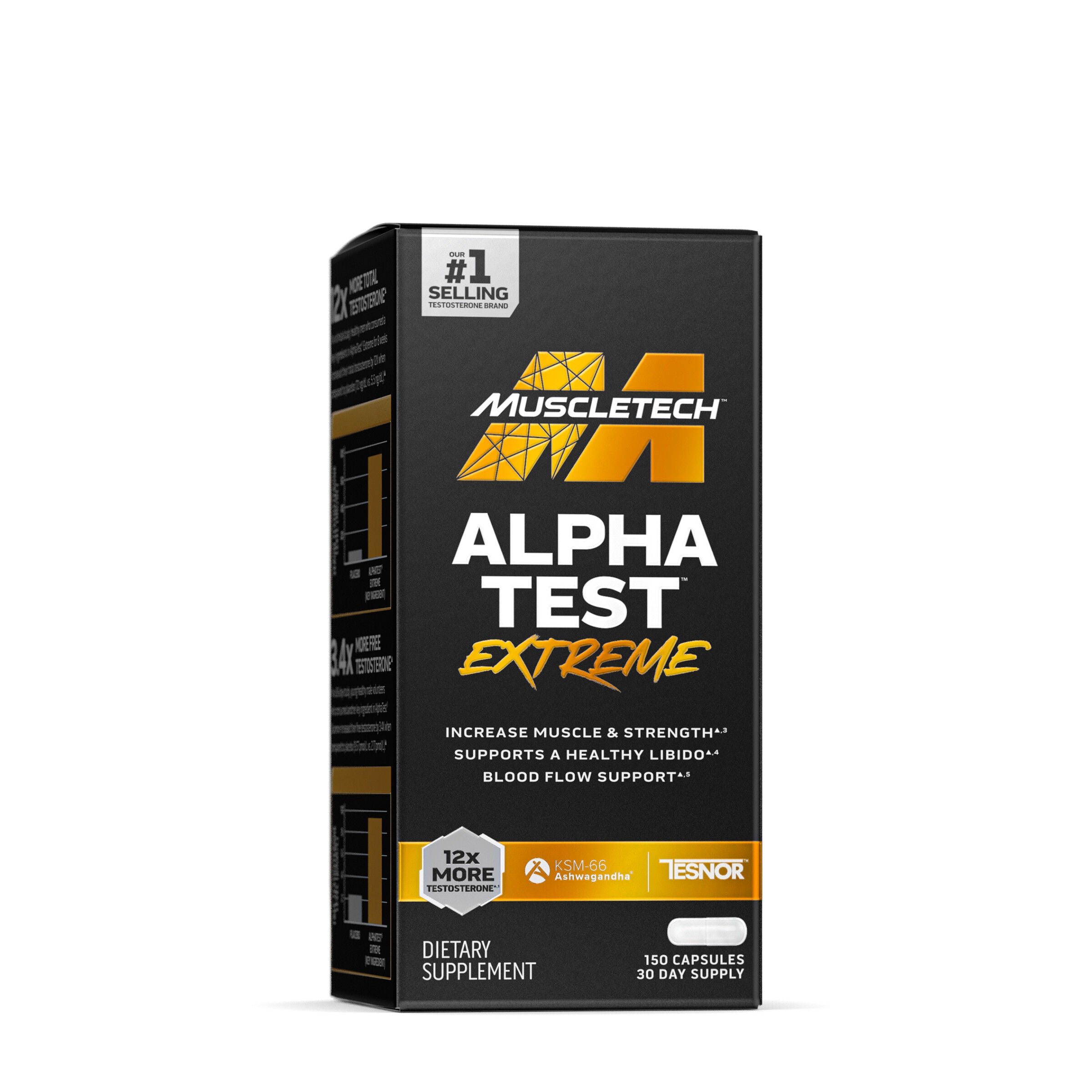 MuscleTech™ - Alpha Test Extreme - 150 Capsules (30 Servings) | GNC