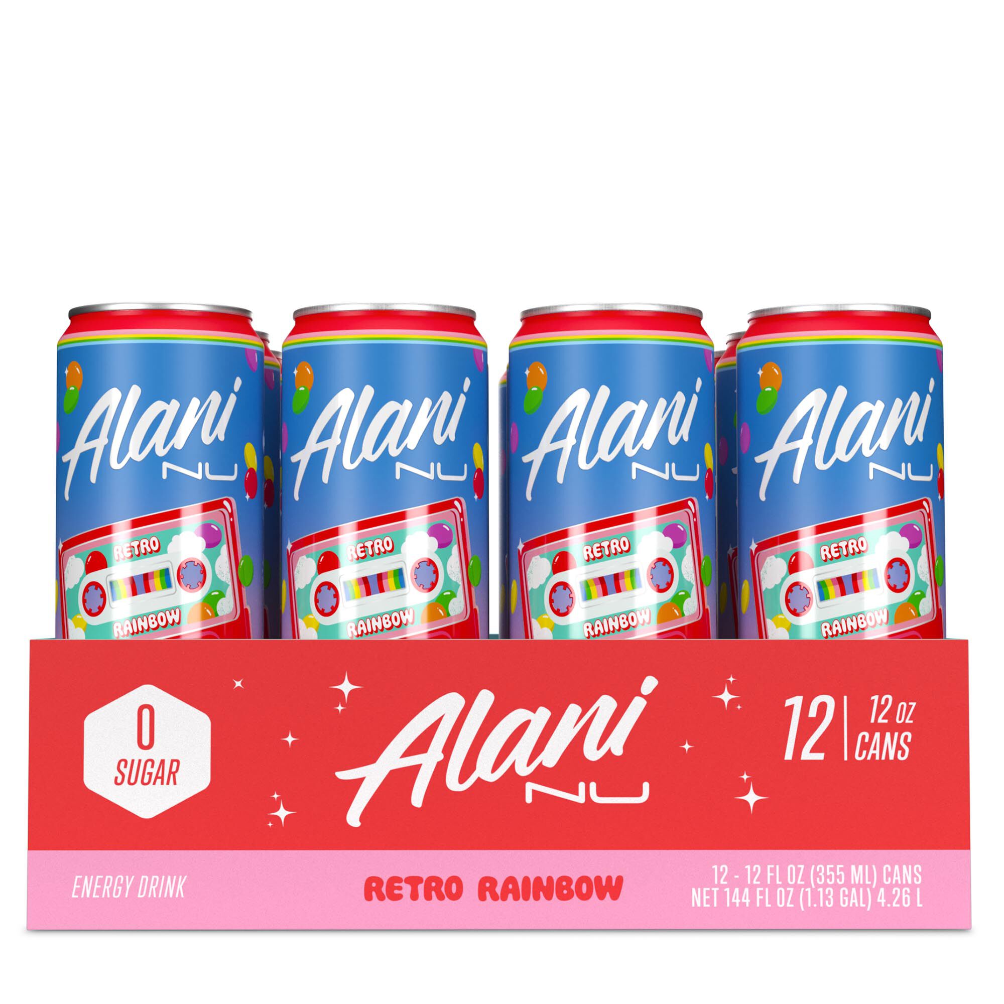 Energy Drink - Retro Rainbow - 12 Cans Retro Rainbow | GNC