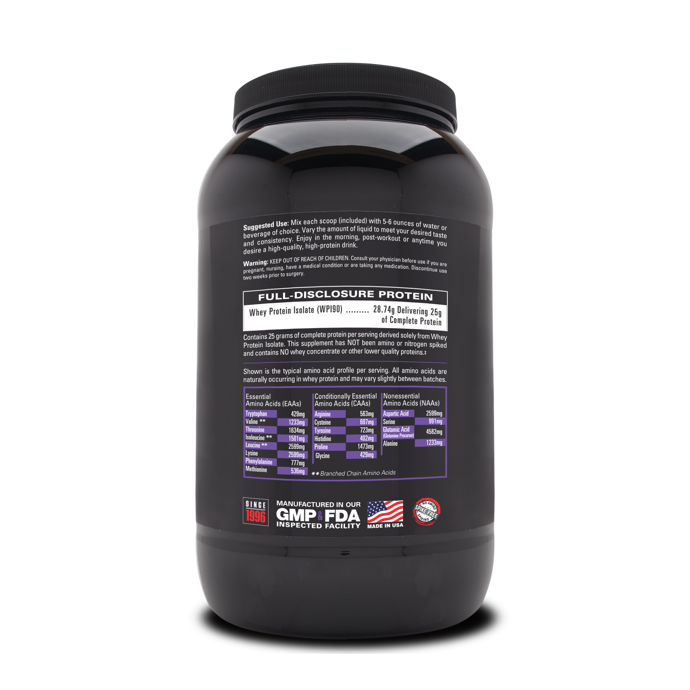 NutraBio® - Whey Protein Isolate - Blueberry Muffin (30 Servings) | GNC