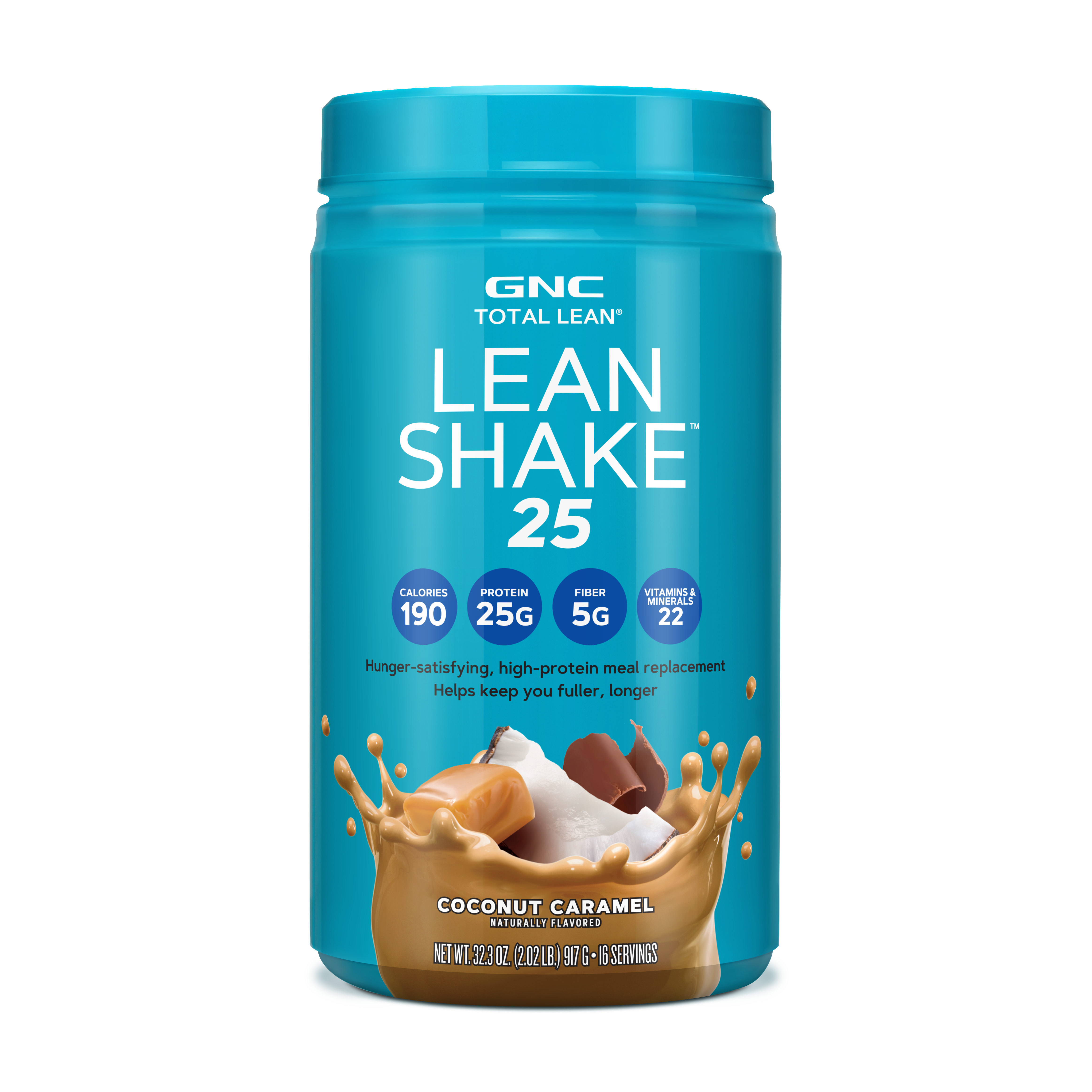 GNC Total Lean® - Lean Shake™ 25 - Coconut Caramel (16 Servings) | GNC