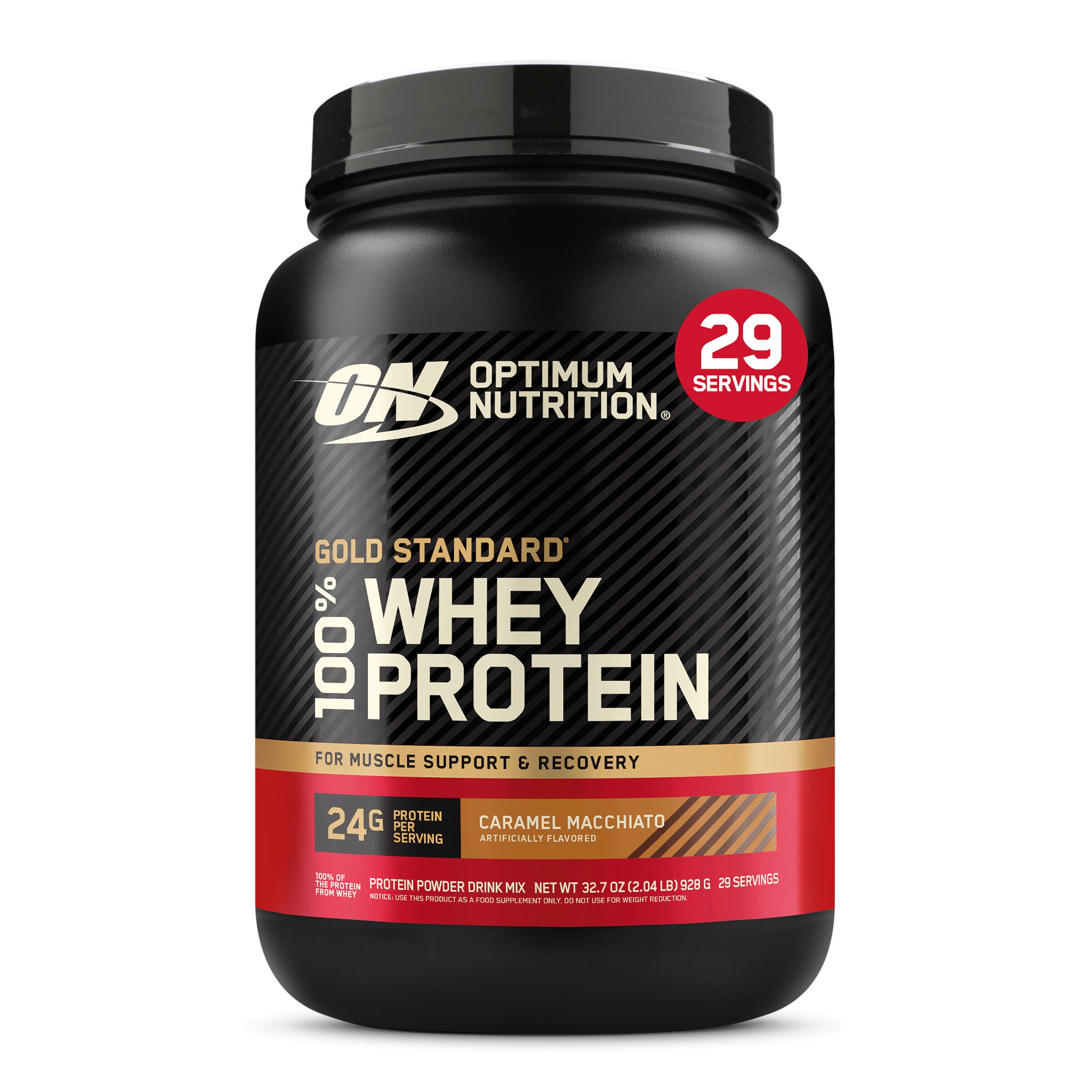 Optimum Nutrition - Gold Standard 100% Whey - Caramel Macchiato (29 ...