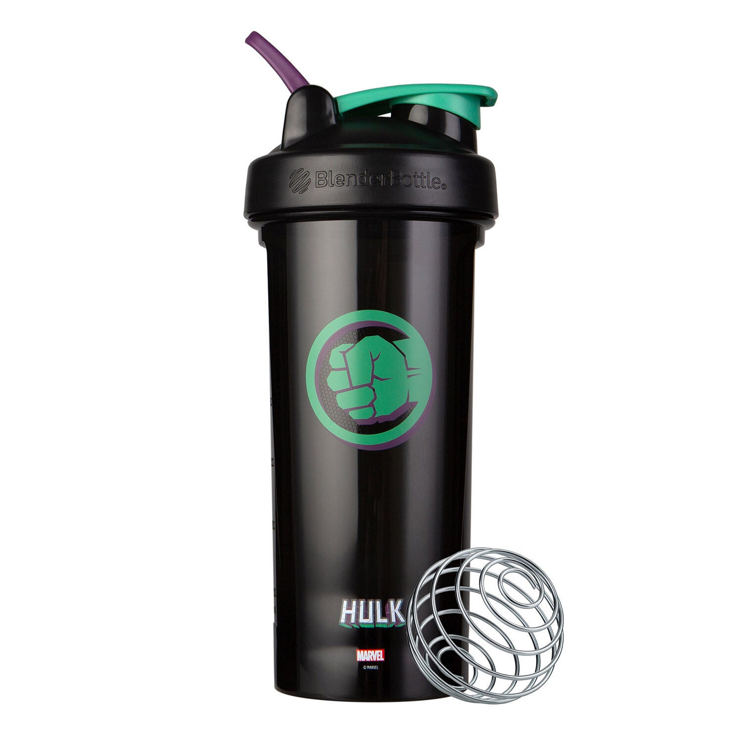 Blenderbottle Pro 28 Marvel Pro Series Protein Shaker Bottle - Hulk | GNC