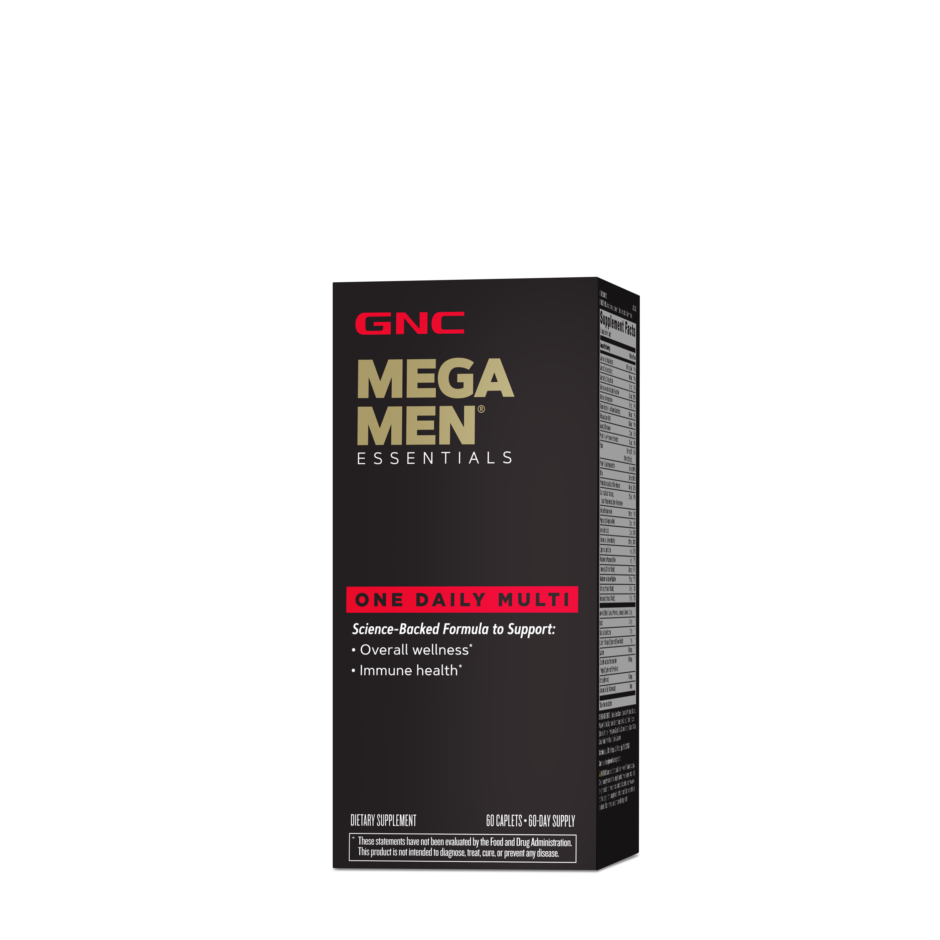 GNC Mega Men® - Essentials One Daily Multi - 60 Caplets | GNC