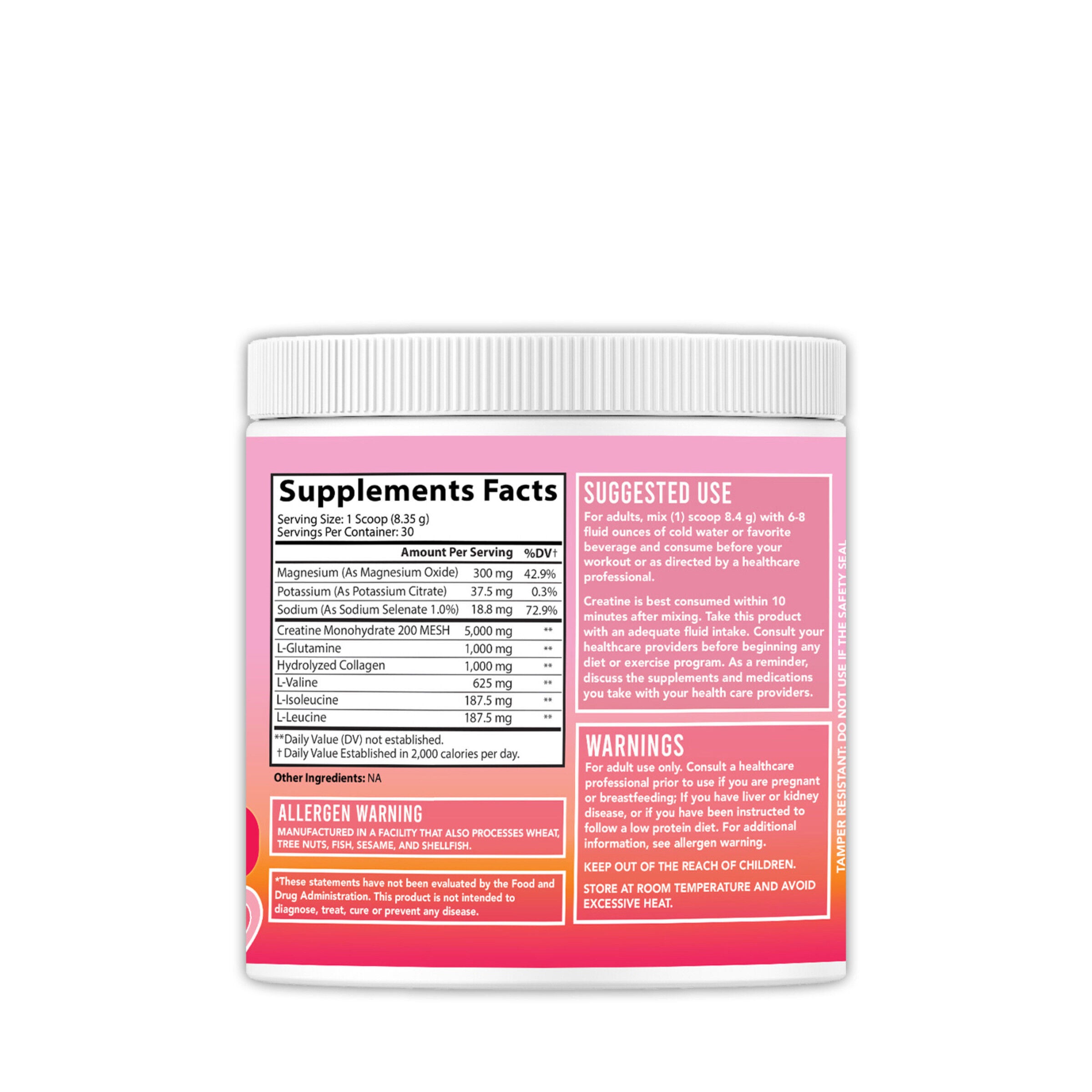 Angry Supplements™ - Better Booty BBL Powder - Unflavored (30 Servings ...