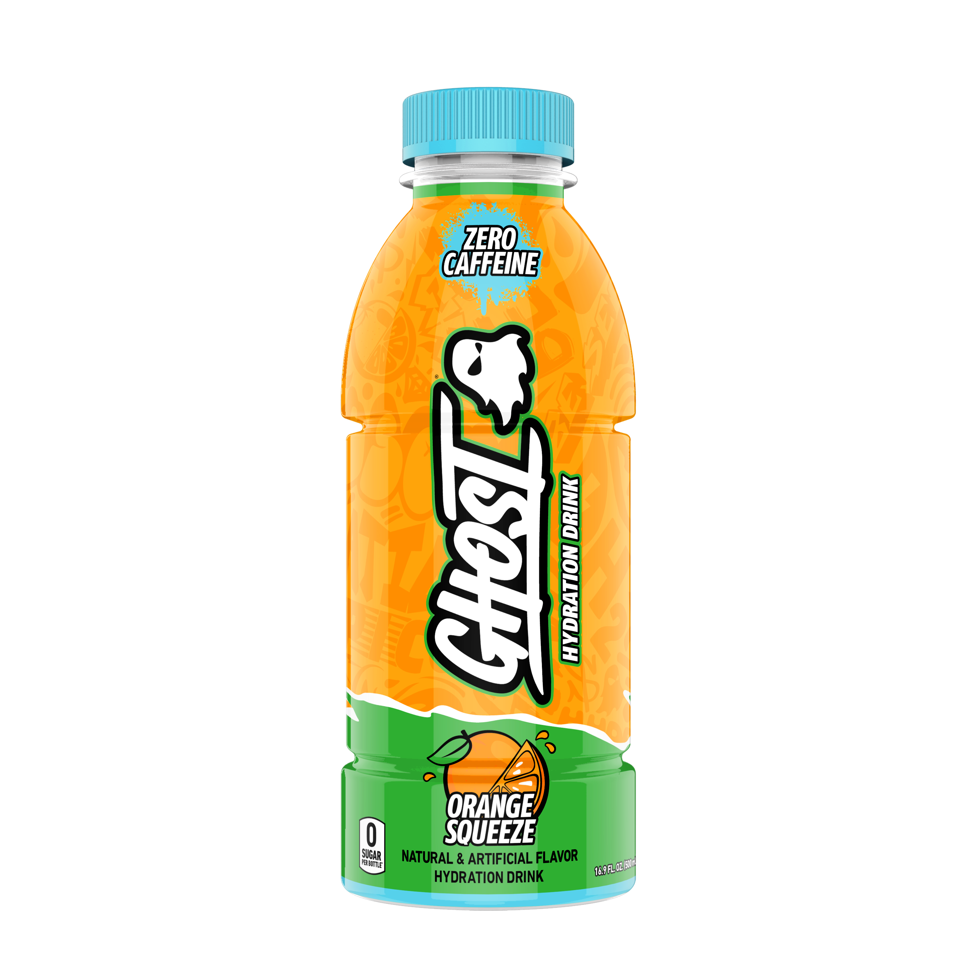 GHOST® - Hydration Drink - Orange Squeeze - 12 Bottles | GNC