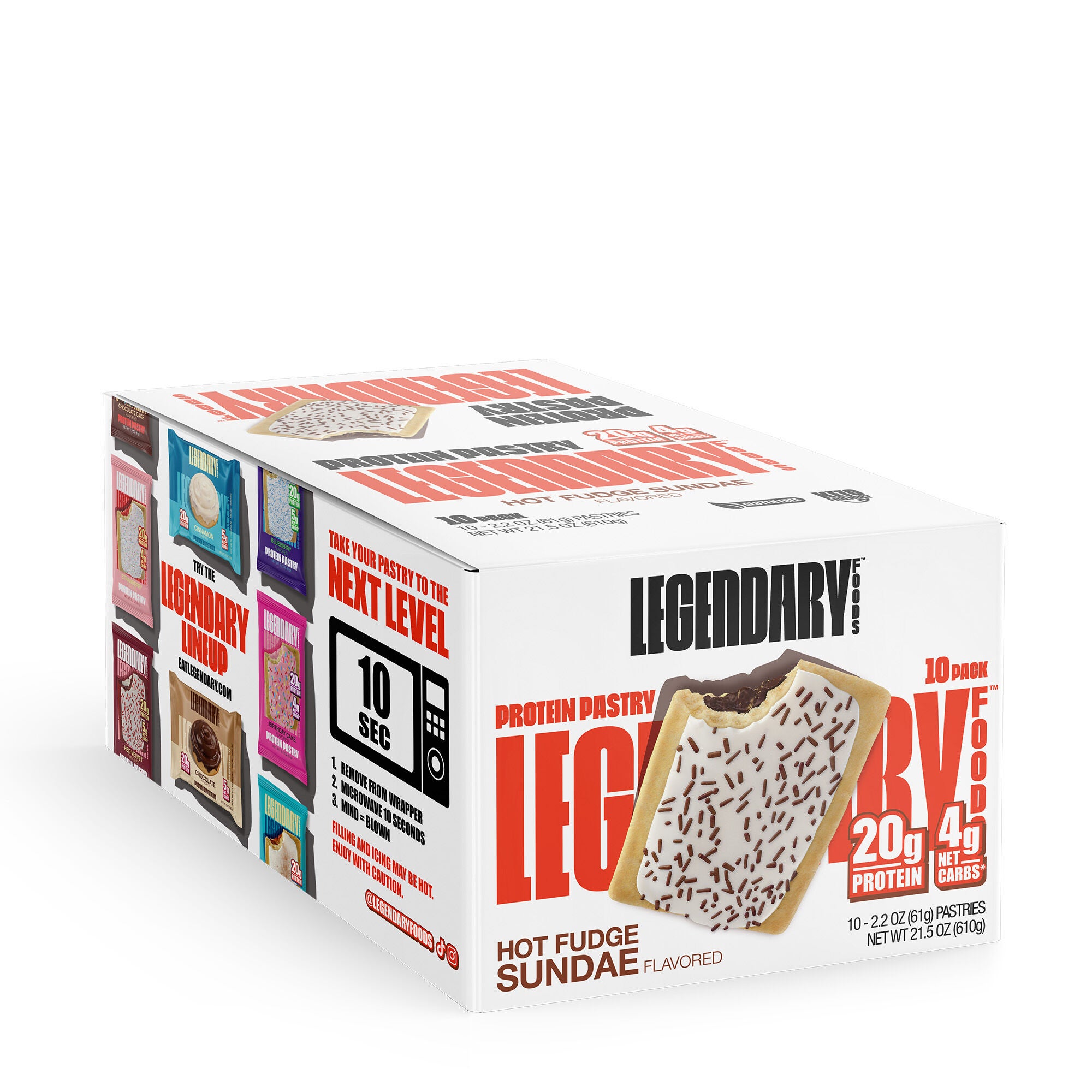 Legendary Foods™ Protein Pastry - Hot Fudge | GNC